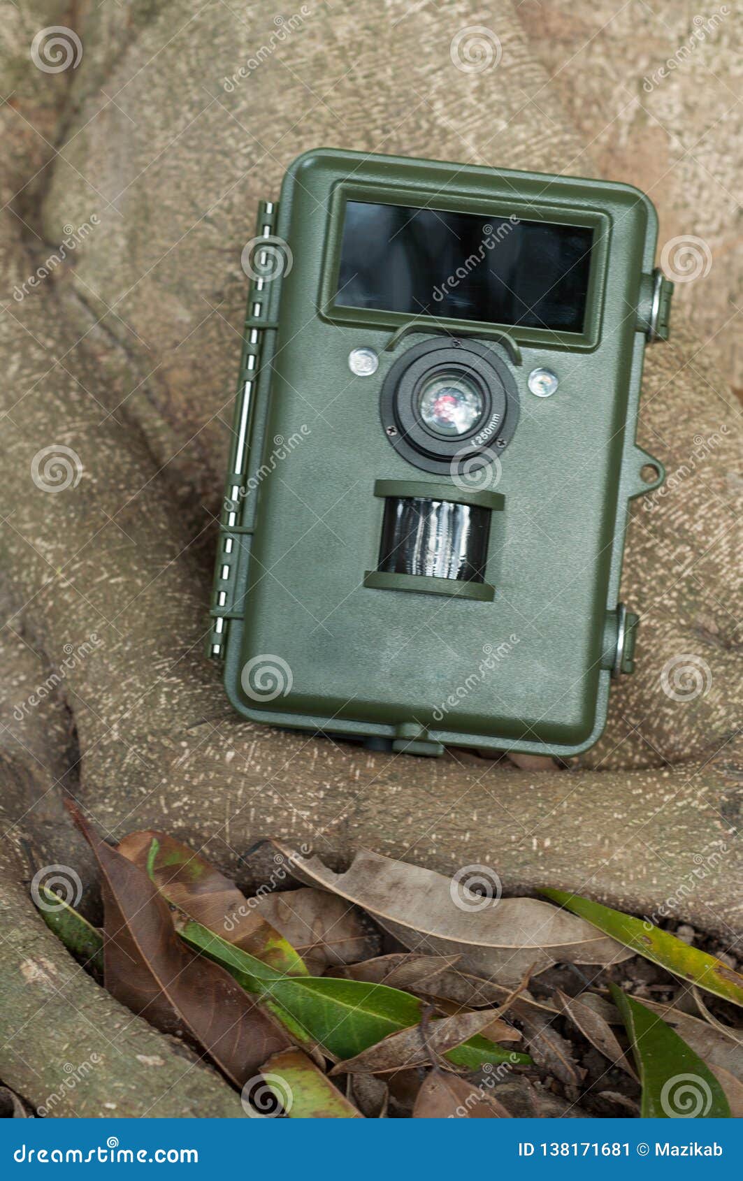 Camera trap stock image. Image of area, ecology, detector - 138171681