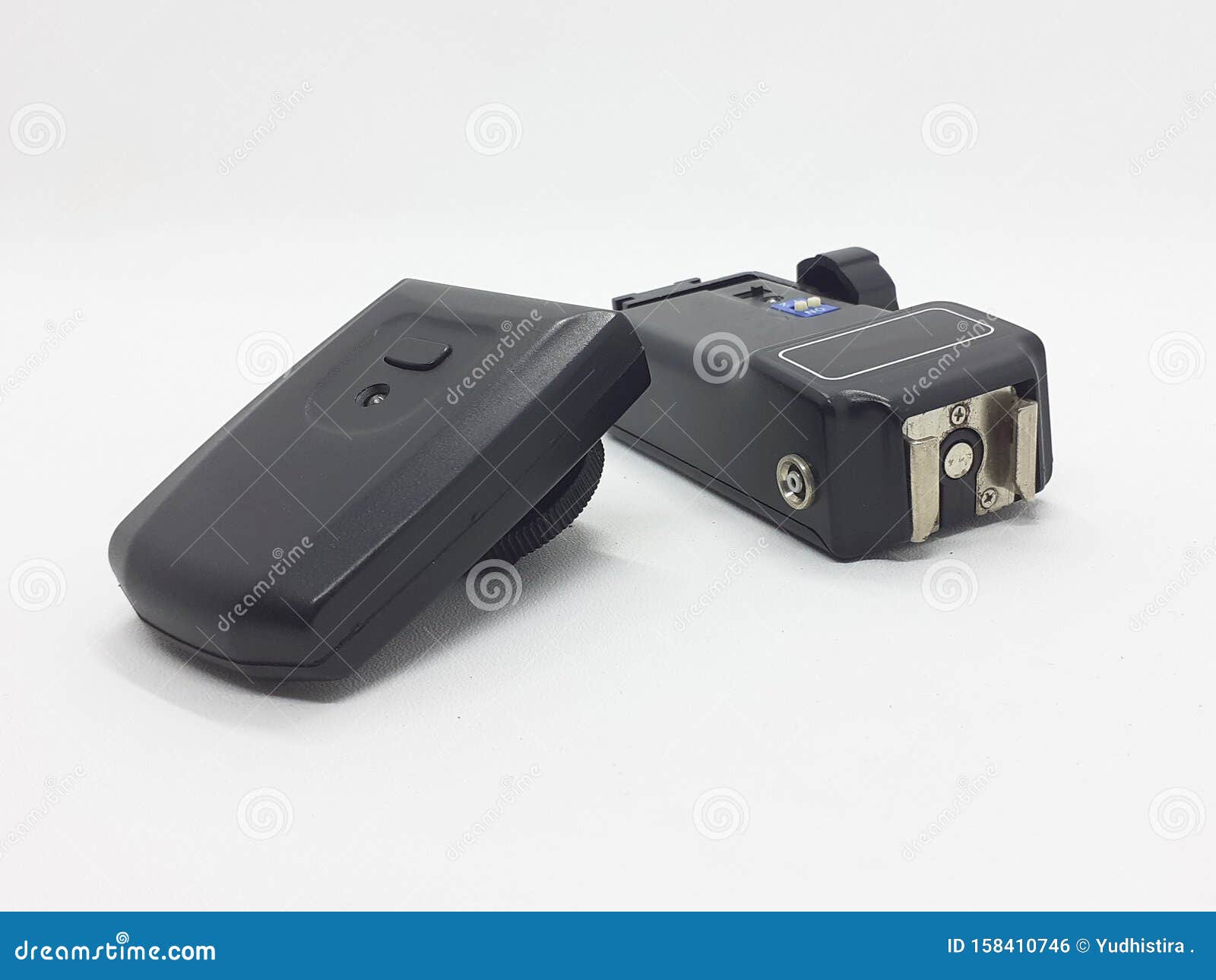 Camera Trigger Flash for DSLR Camera on White Isolation Background 05 ...