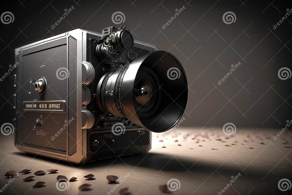 Camera Video Optical Videography Device. AI Generation Stock Photo ...