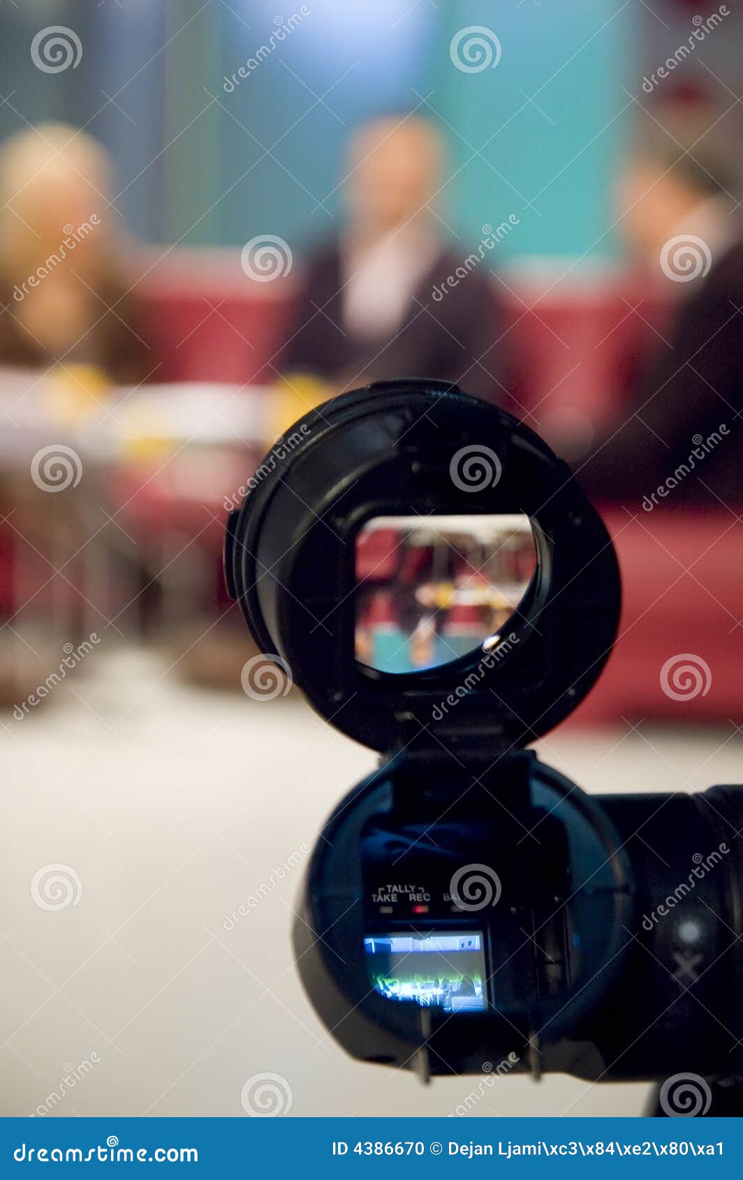 Camera viewfinder stock photo. Image of broadcast, connection - 4386670