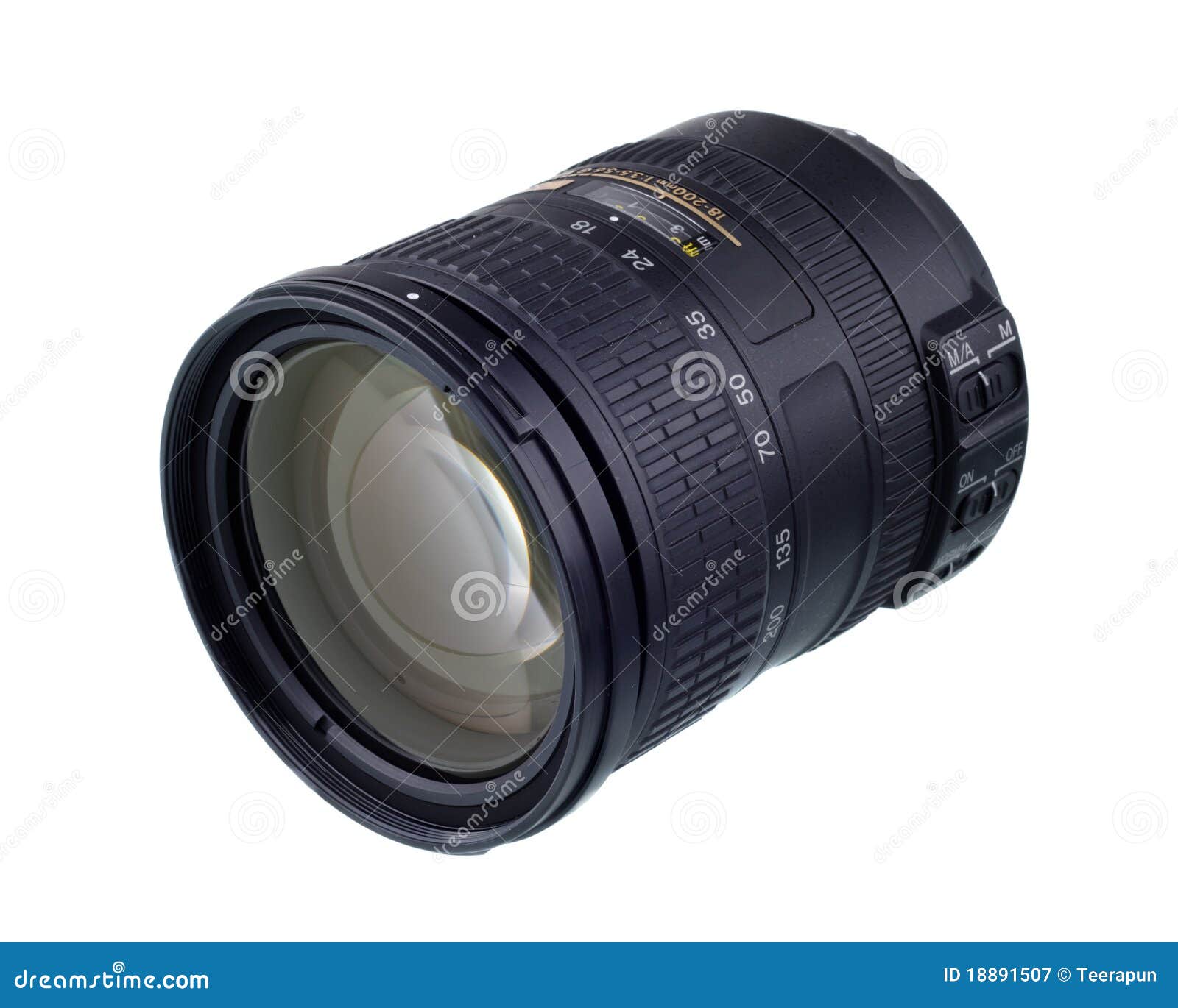 Camera Zoom Lens Royalty-Free Stock Photo | CartoonDealer.com #3431319