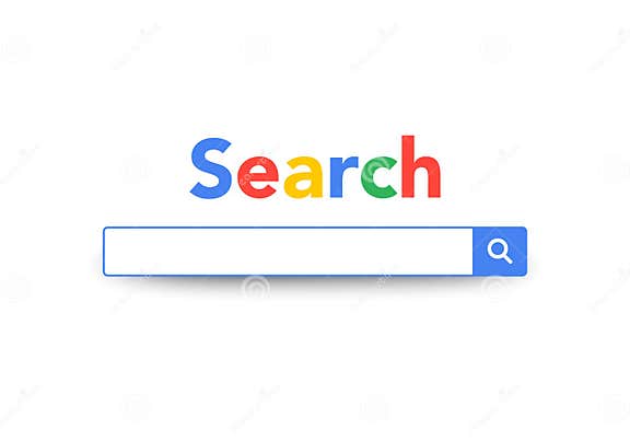 Vector Element Google Search Bar Service Design, Search Machine Engine ...