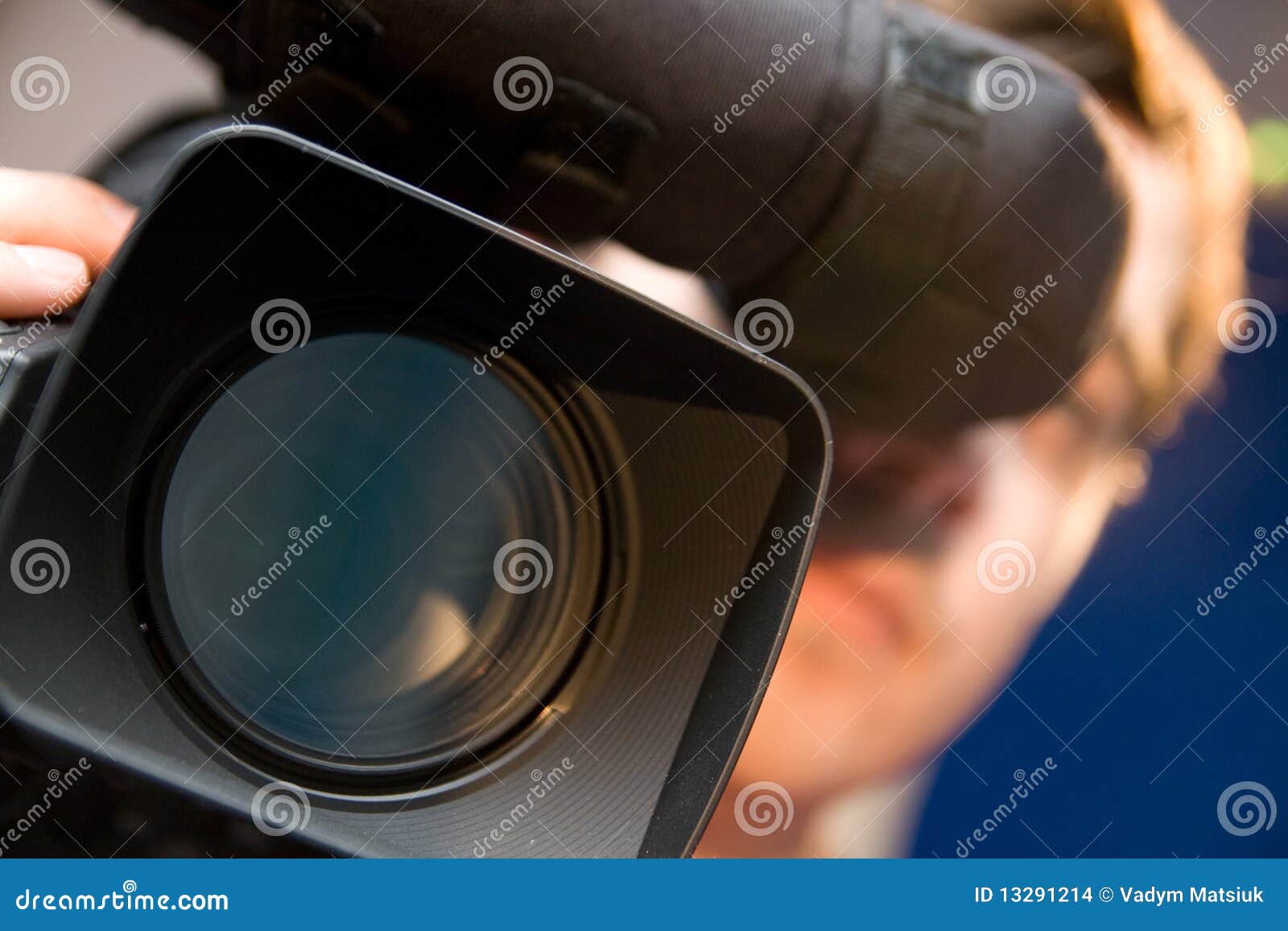 Cameraman photo stock. Image du cinéma, numérique, homme - 13291214