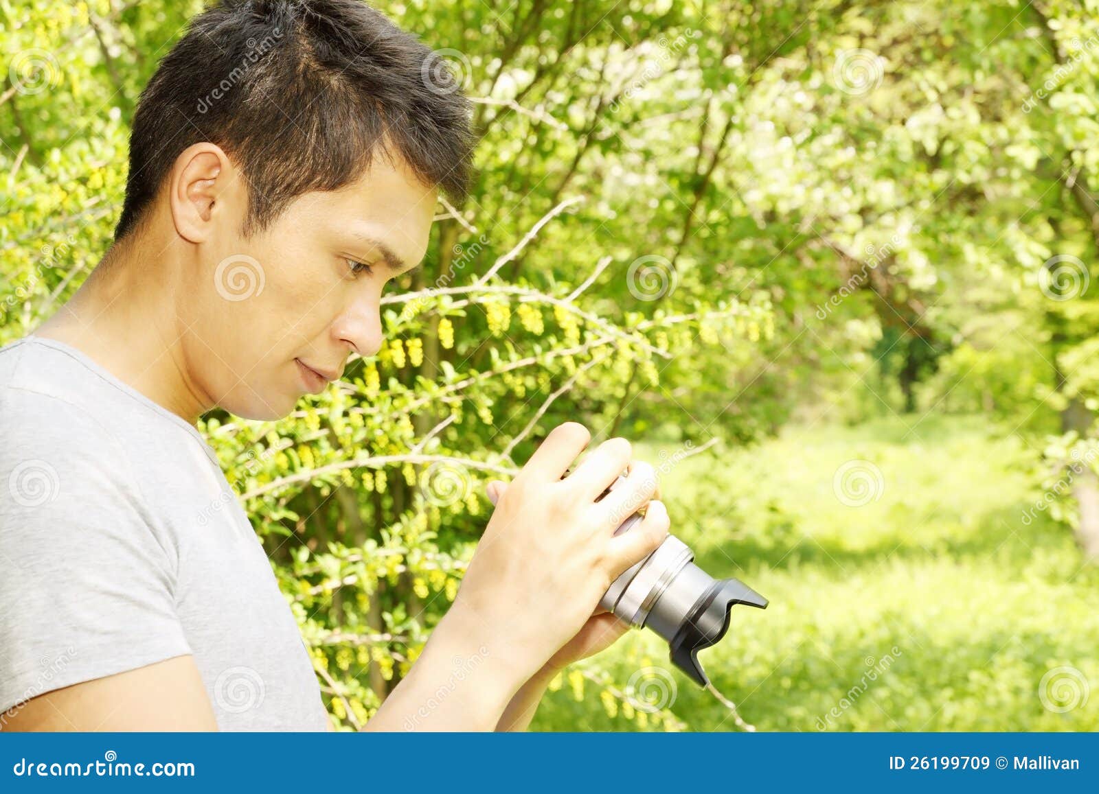 Cameraman stock image. Image of beautiful, outdoor, looking - 26199709