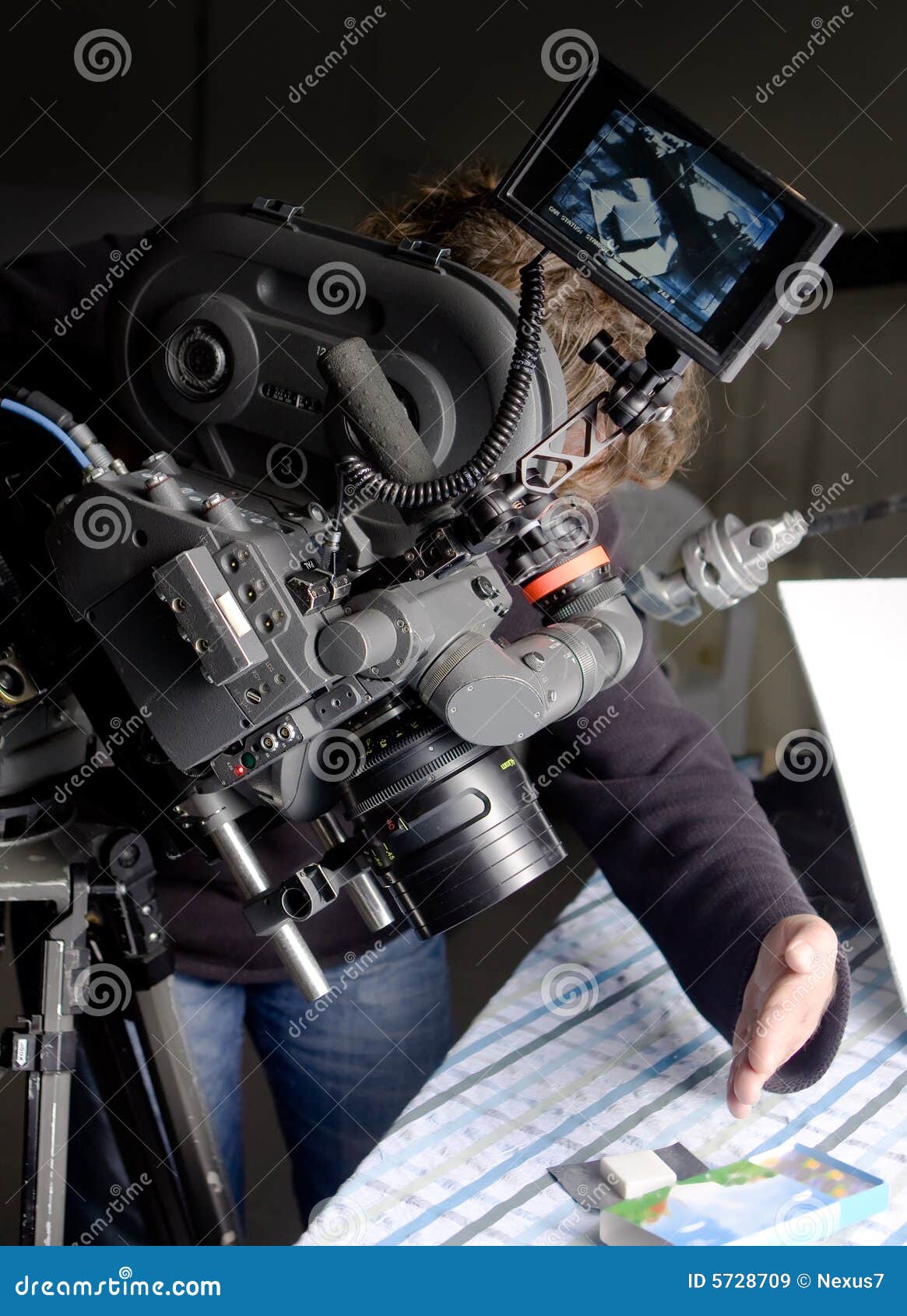 Cameraman stock image. Image of shot, focus, product, film - 5728709