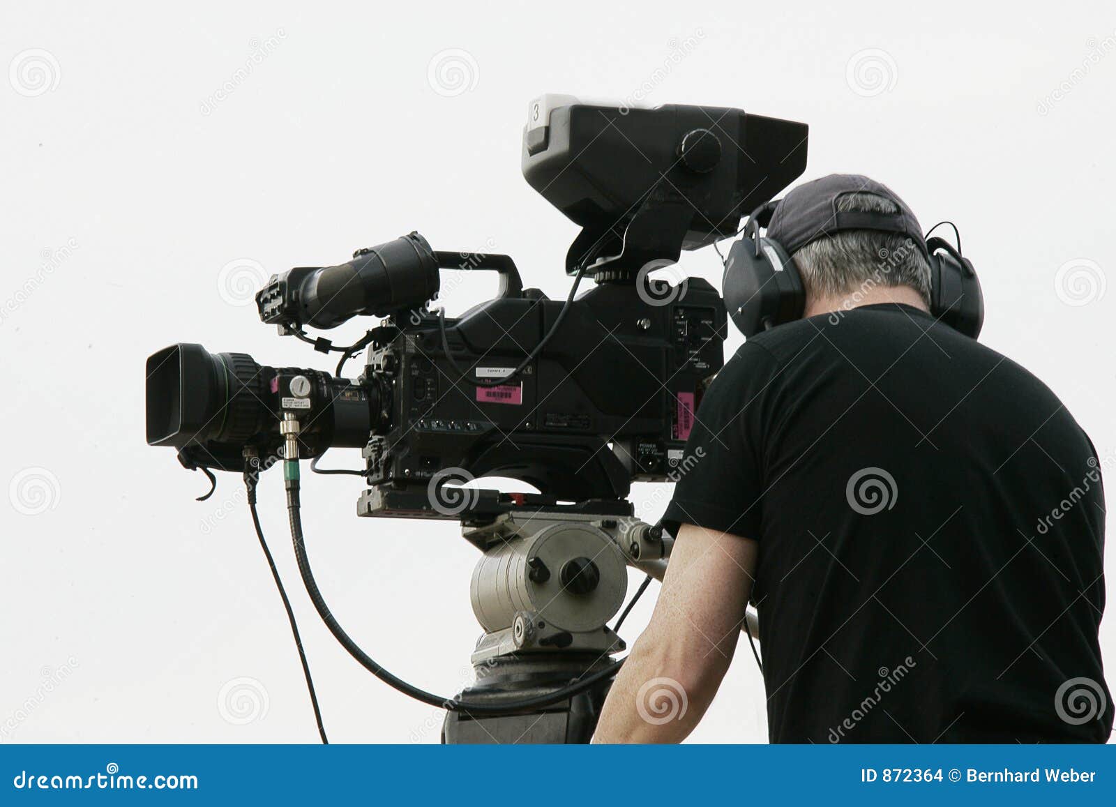 Cameraman stock photo. Image of ready, angle, live, news - 872364