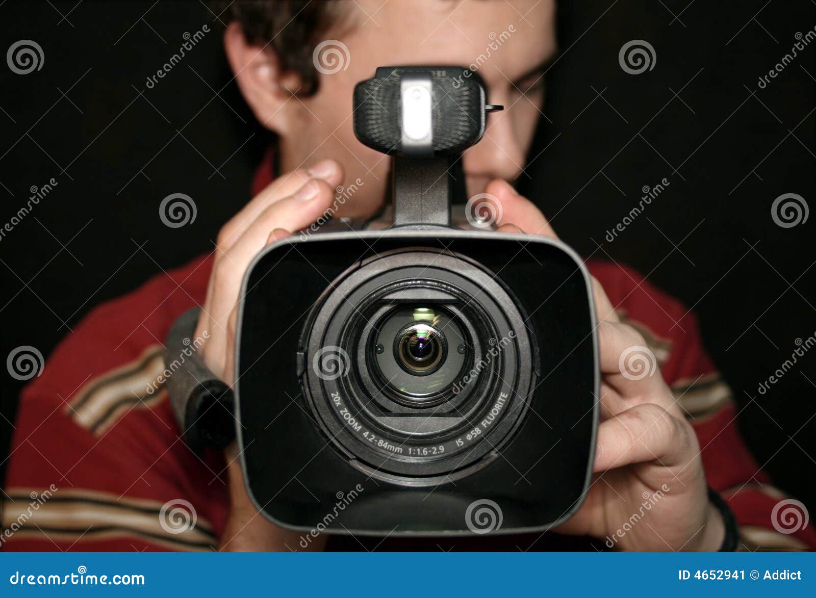 Cameraman_camera operator stock image. Image of broadcasting - 4652941