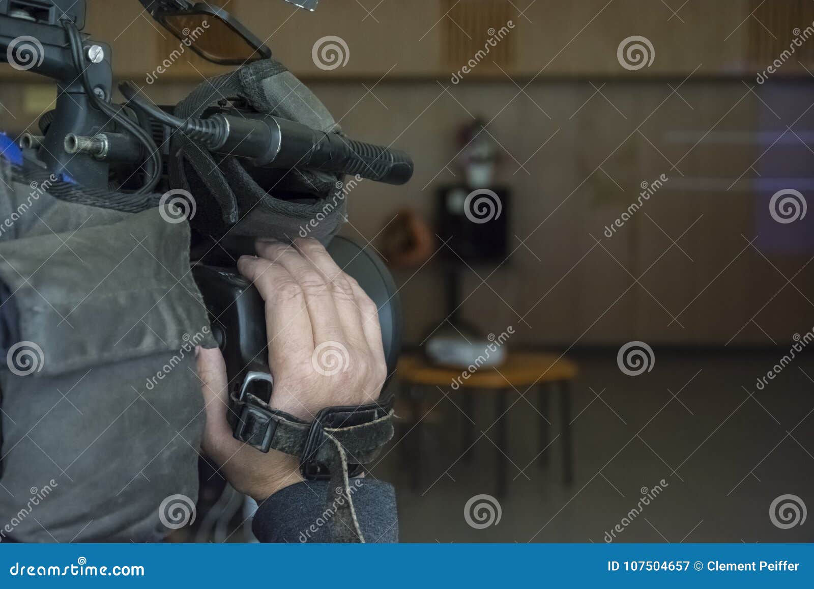 Cameraman hand stock image. Image of media, europe, event - 107504657