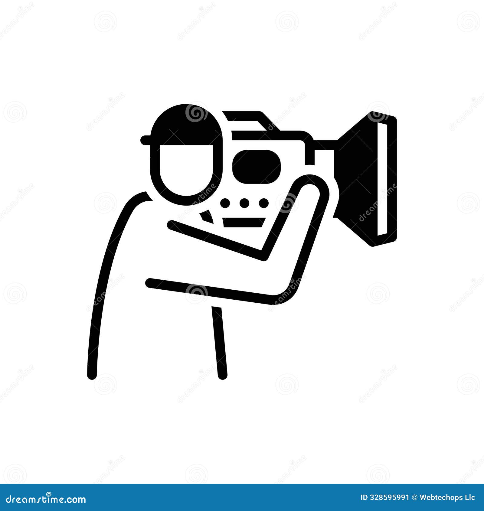 Photojournalist, Cameraman Documenting War And Conflict, Street Riots ...