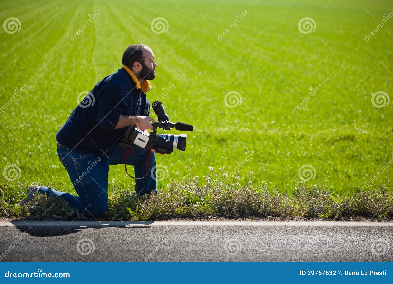 Cameraman stock photo. Image of human, event, broadcast - 39757632
