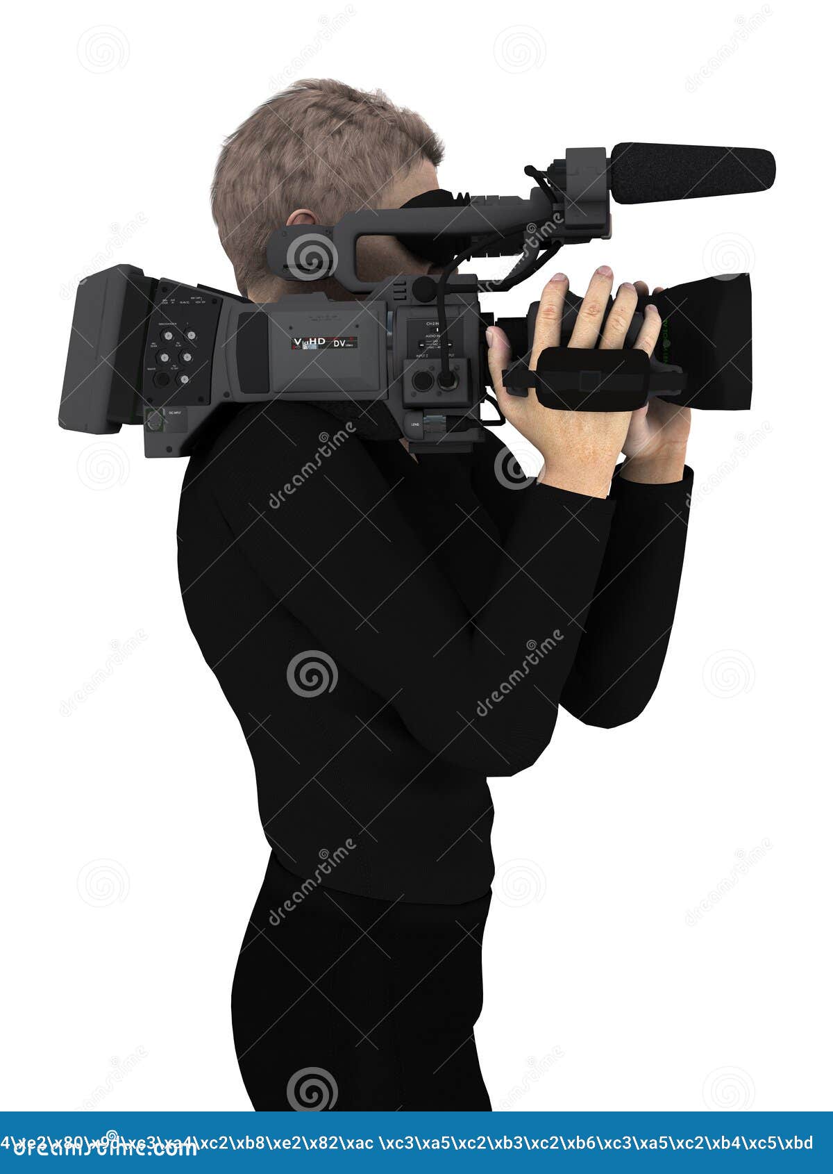 Cameraploeg stock illustratie. Illustration of personeel - 19360261