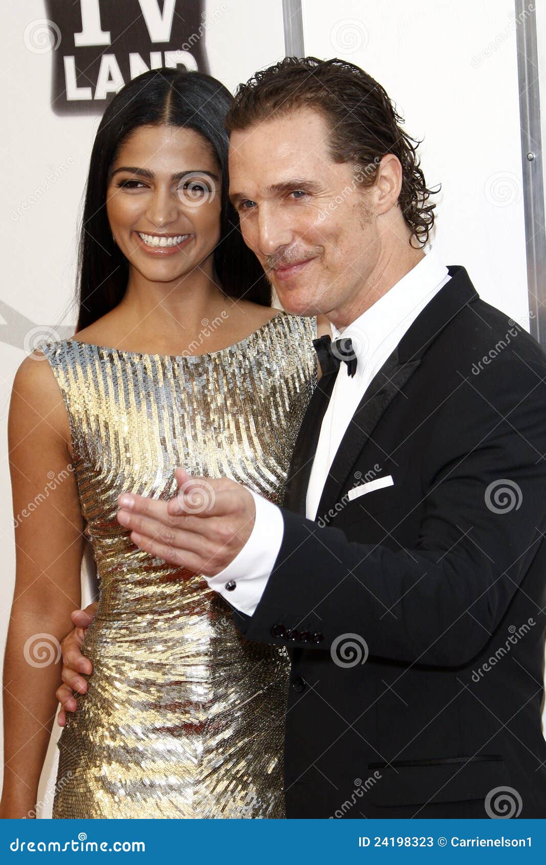 Camila Alves, Morgan Freeman Editorial Stock Photo - Image of city ...