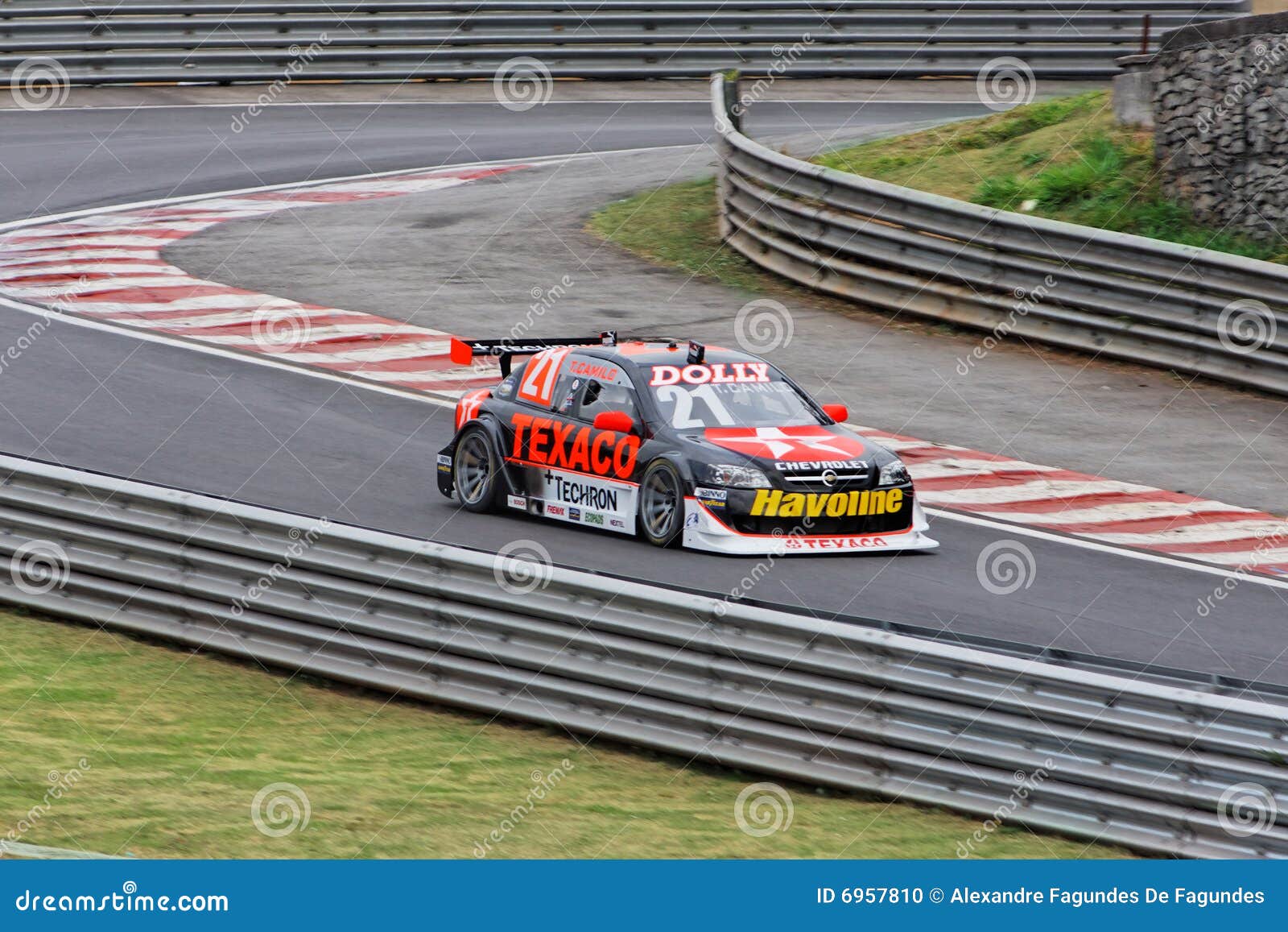 Camilo Black Racing Stock Car Interlagos Brazil Editorial Image - Image ...