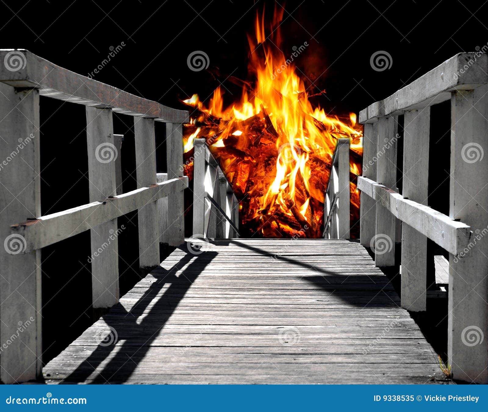 Caminho ao inferno imagem de stock. Imagem de calor, horror - 9338535