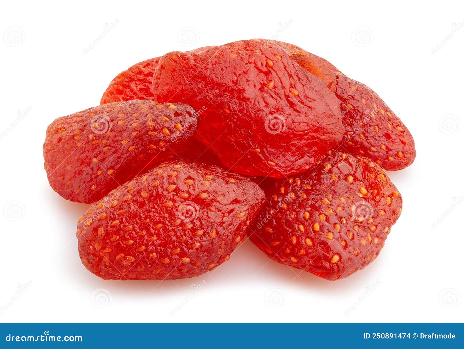 Caminho Seco Do Morango Isolado Foto de Stock - Imagem de entalhe ...