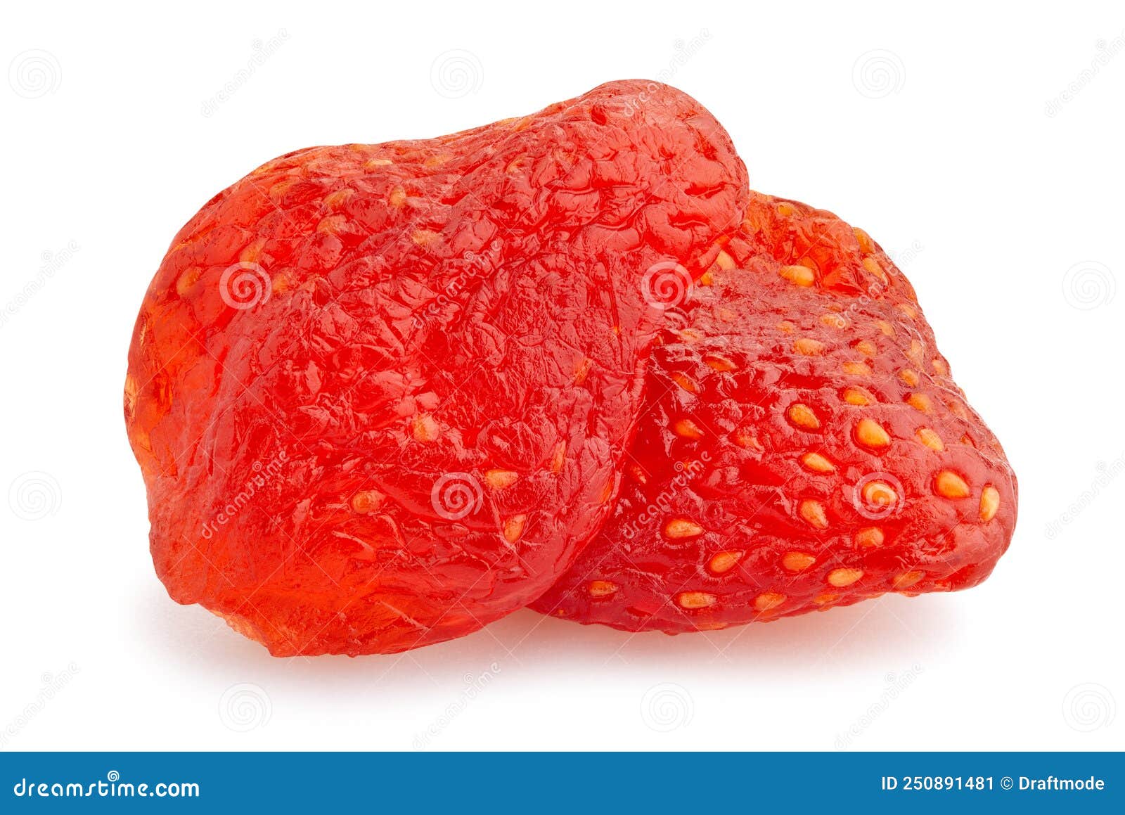 Caminho Seco Do Morango Isolado Imagem de Stock - Imagem de seco ...