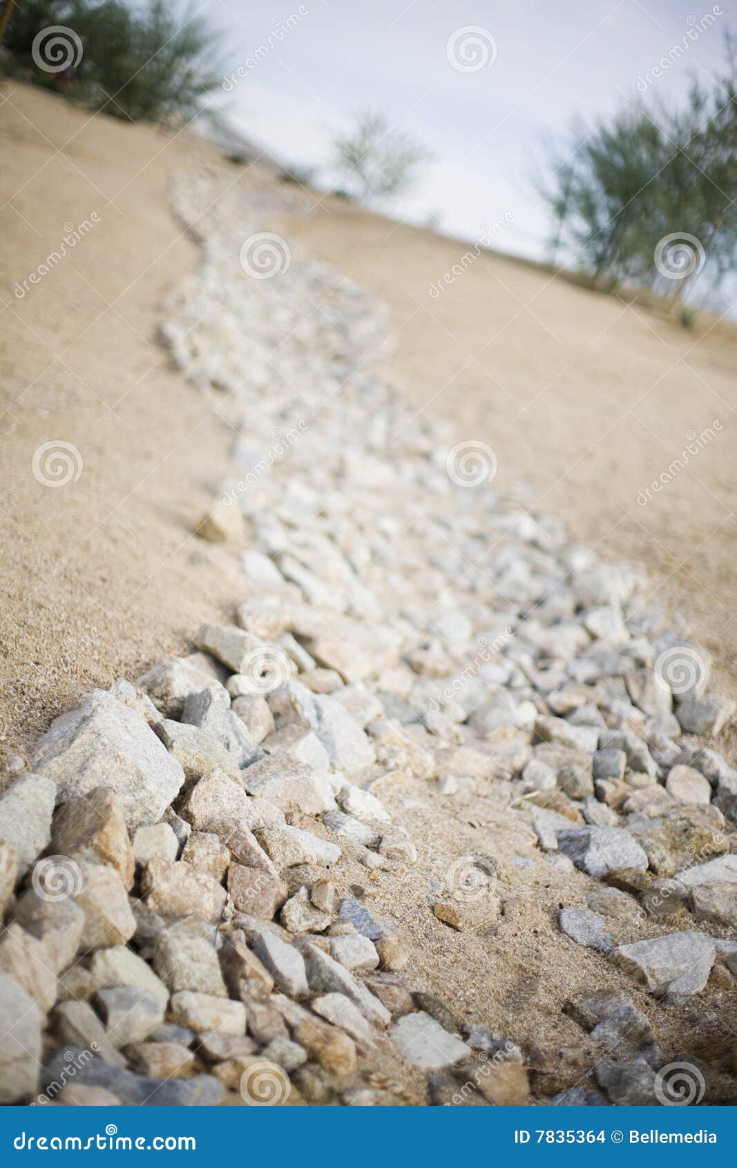 Trayectoria De La Roca Imagen. Imagen: 7835364