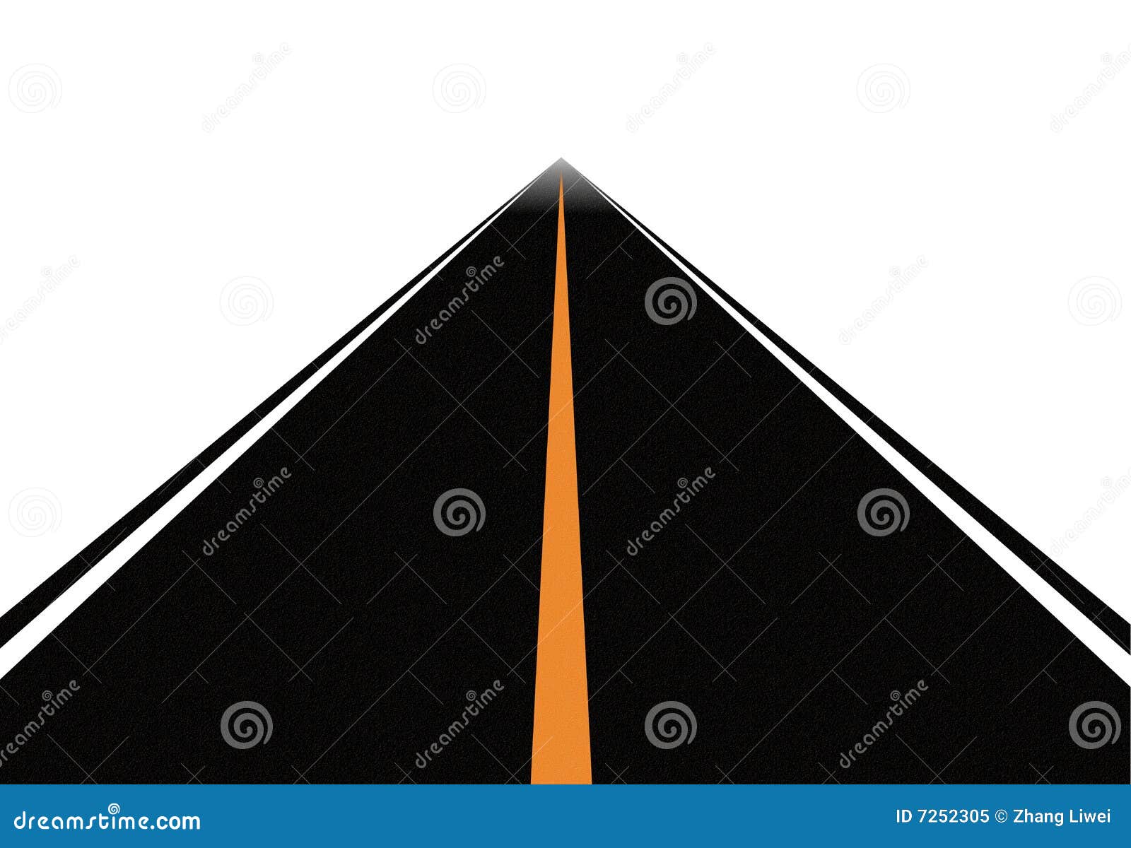 Camino (vector) ilustración del vector. Ilustración de calle - 7252305