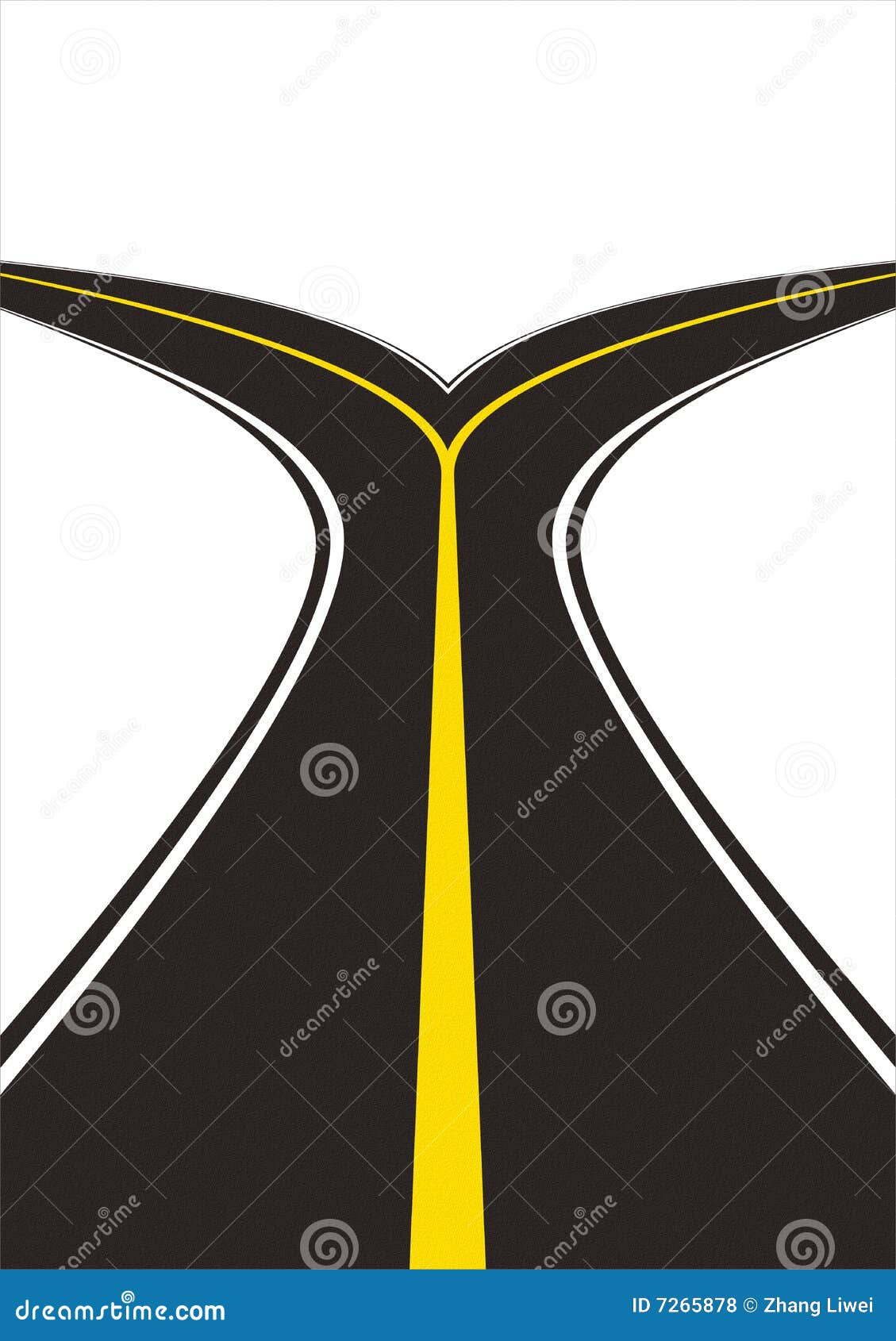 Camino (vector) ilustración del vector. Ilustración de manera - 7265878