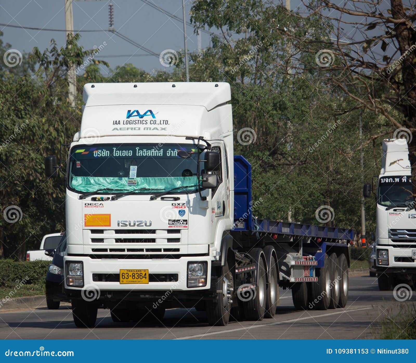 Camion De Remorque De Logistique D'IAA Photo stock éditorial - Image du ...