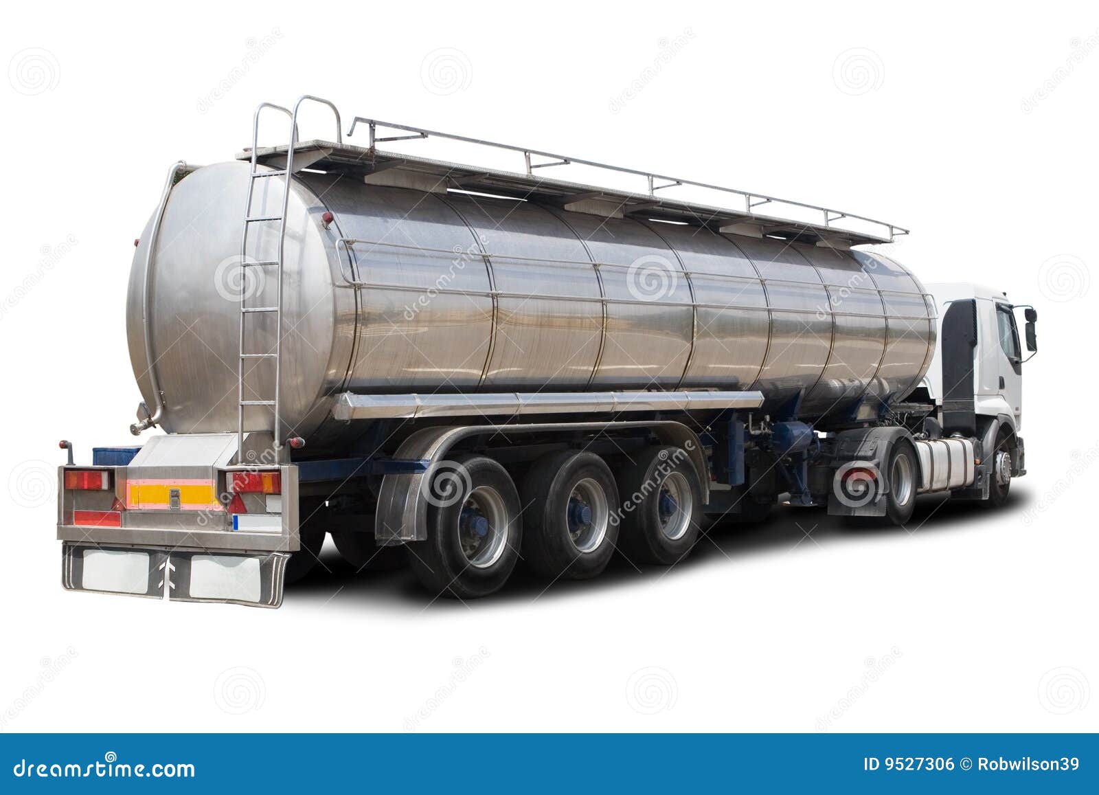 Camion Di Autocisterna Del Combustibile Fotografia Stock - Immagine di ...