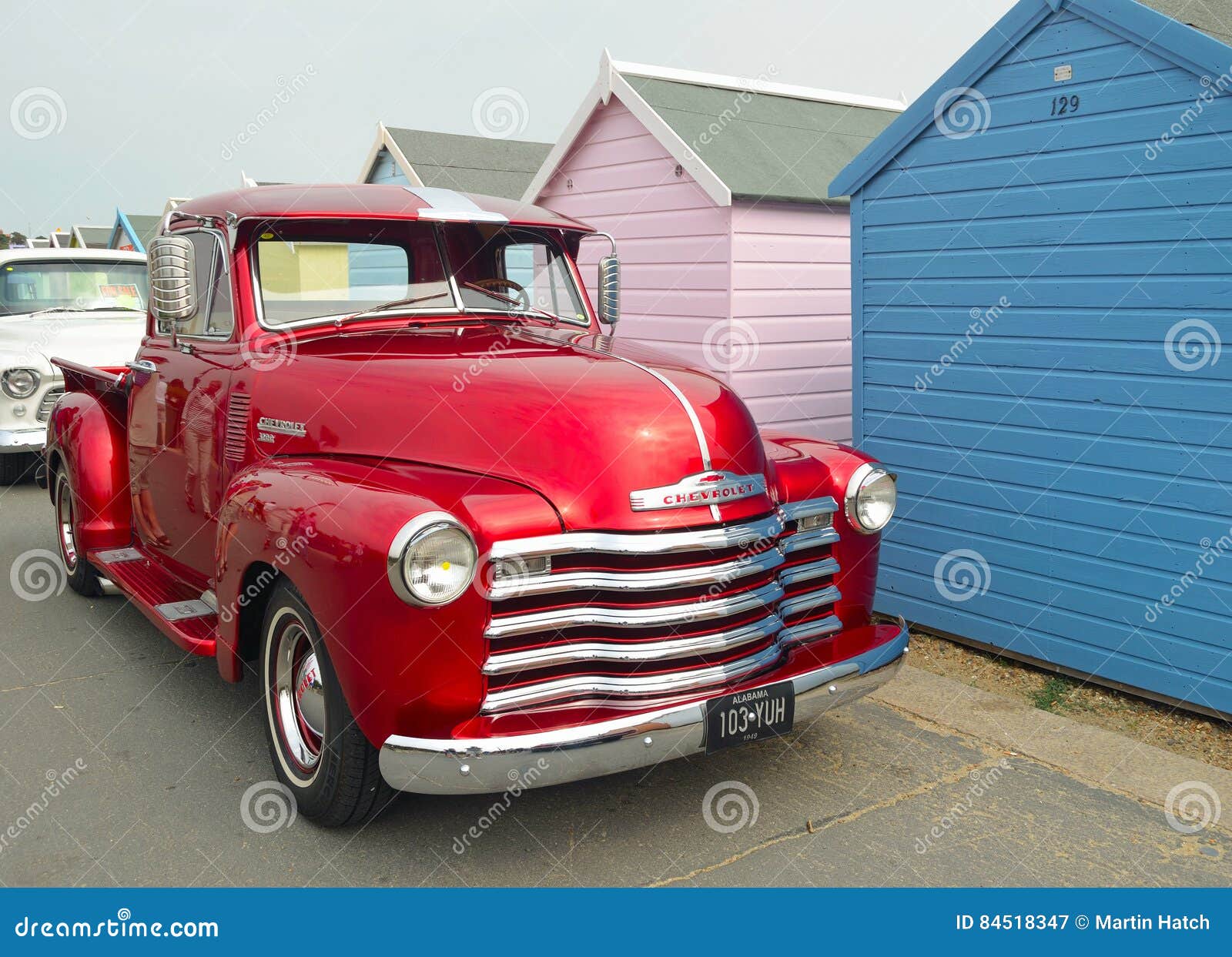 Camion Pick-up Rouge Classique De Chevrolet 3100 Photographie éditorial ...