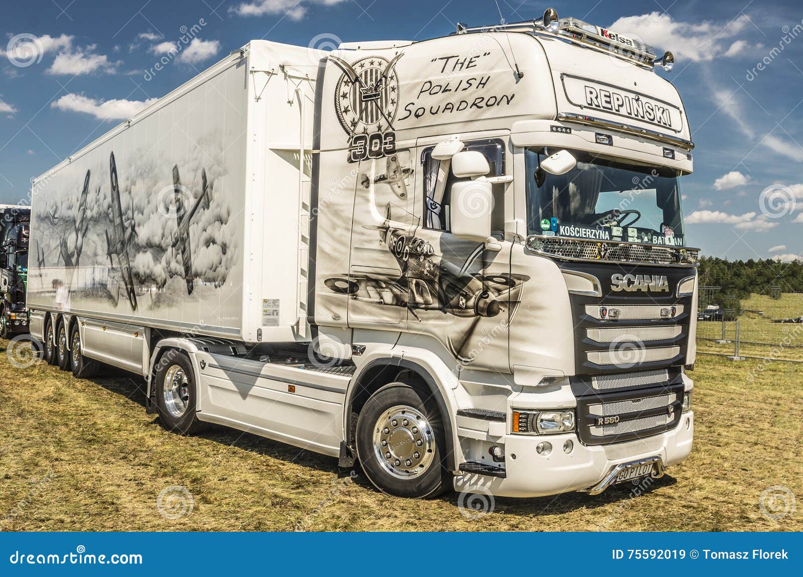 Camion Scania immagine stock editoriale. Immagine di luglio - 75592019