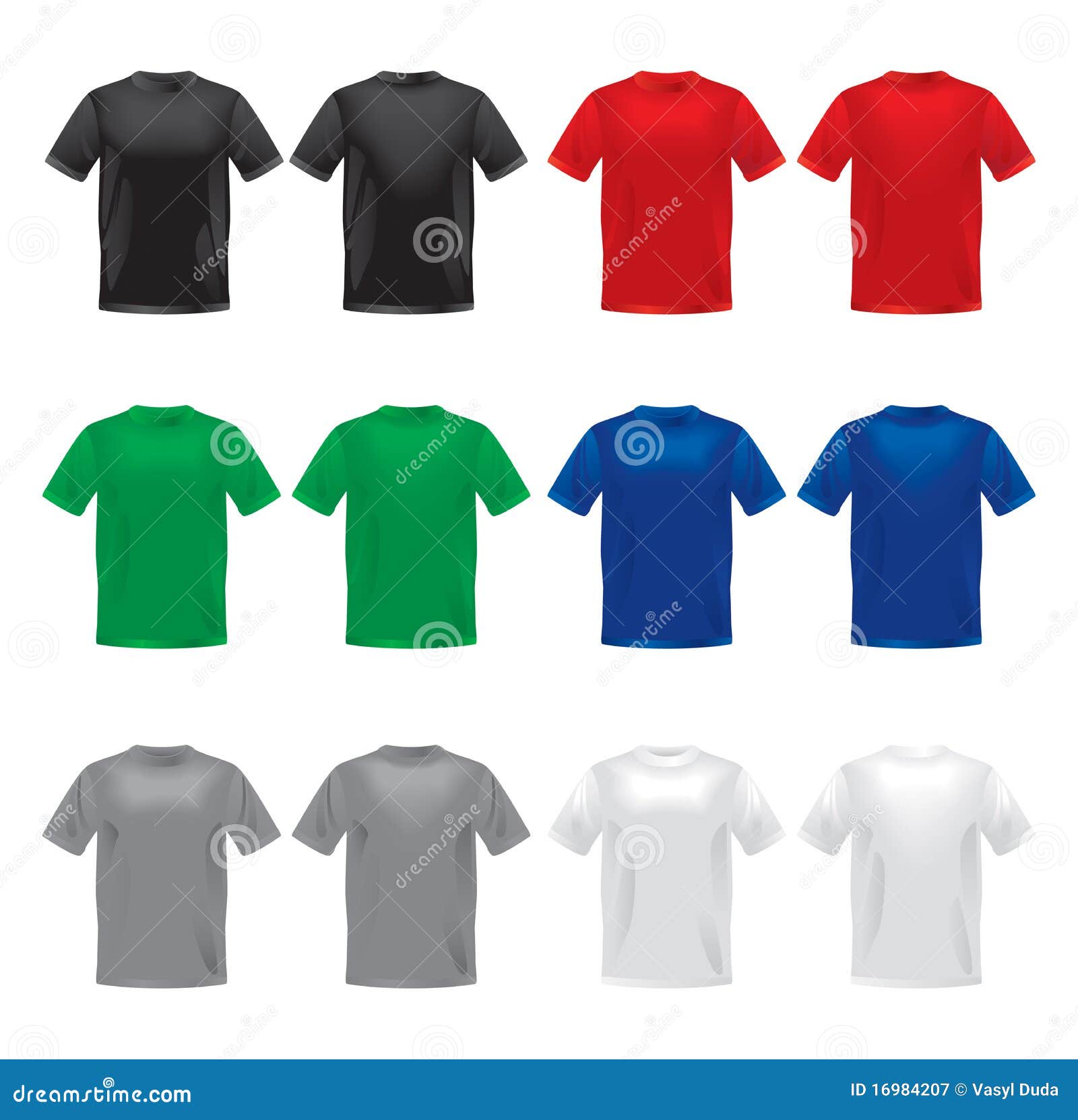 Camisas del vector ilustración del vector. Ilustración de ropa - 16984207