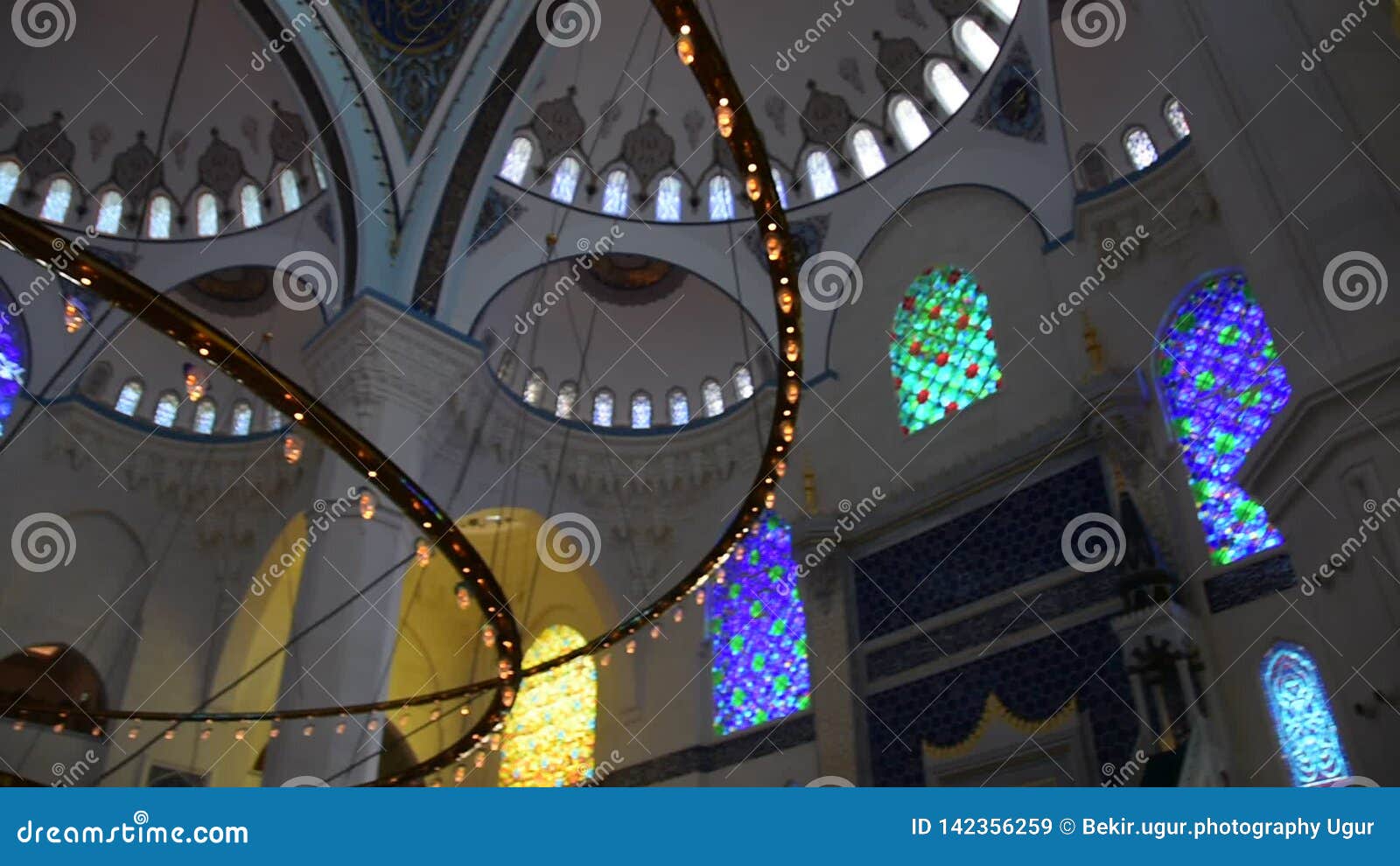 The Camlica Mosque Ä°stanbul Turkey Stock Video - Video of arabic, alem ...