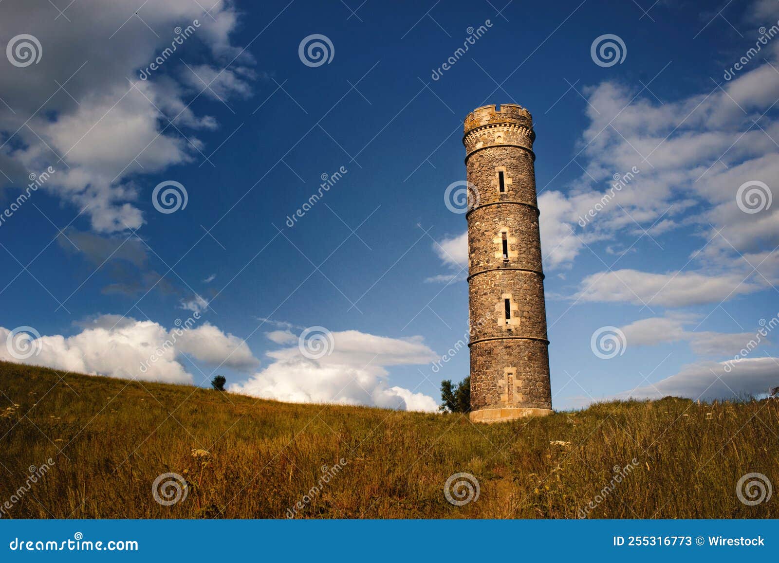 Cammo Tower in Cramond, Edinburgh Stock Image - Image of cammo, ancient ...
