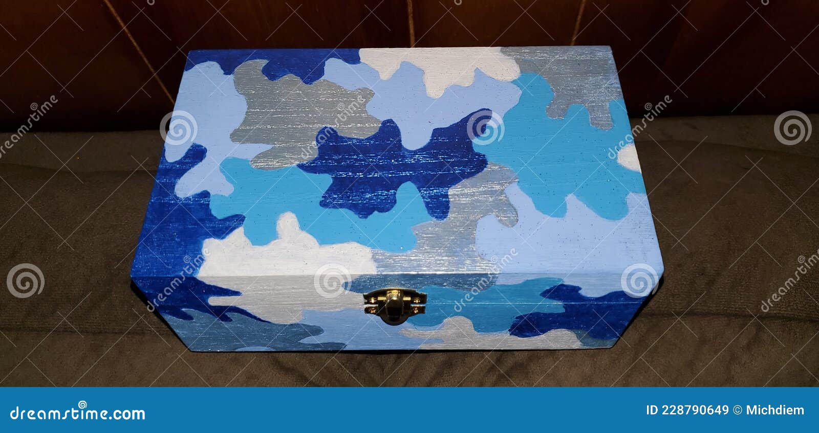 Camo box stock image. Image of hand, design, wall, window - 228790649