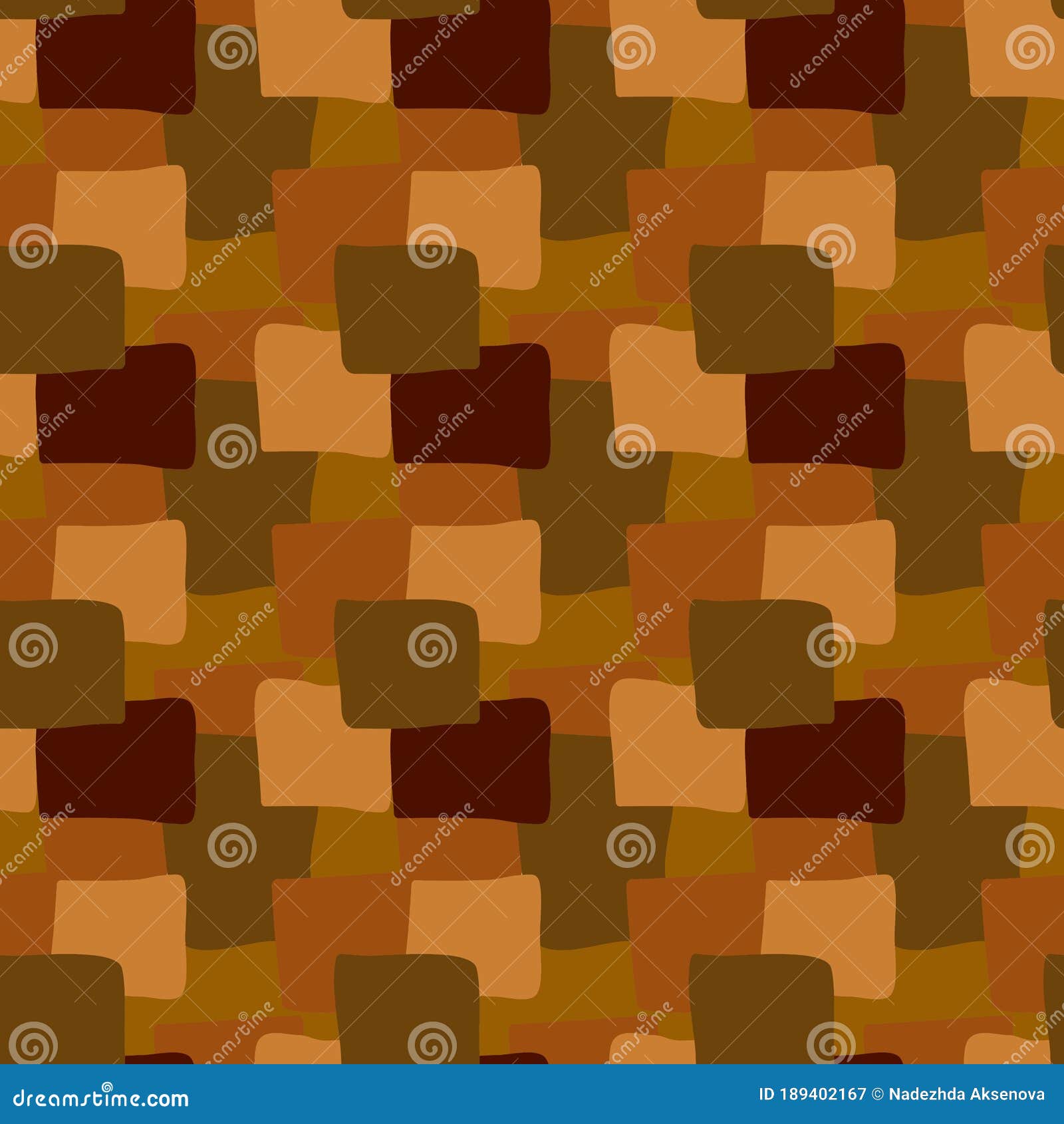 Camouflage Background. Seamless Pattern of Abstract Quadrilateral ...