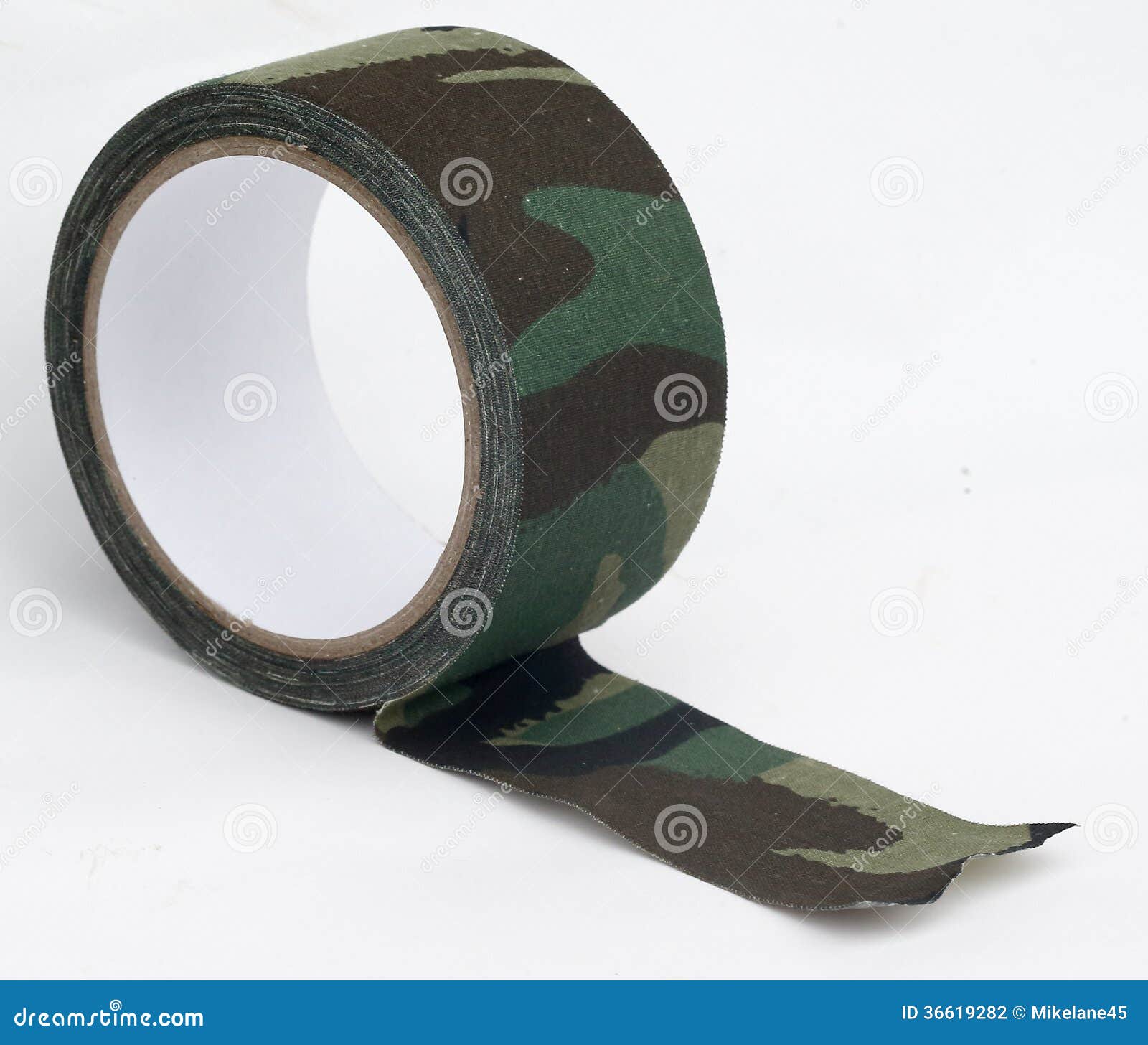 Camouflage cloth tape stock photo. Image of fabric, military - 36619282
