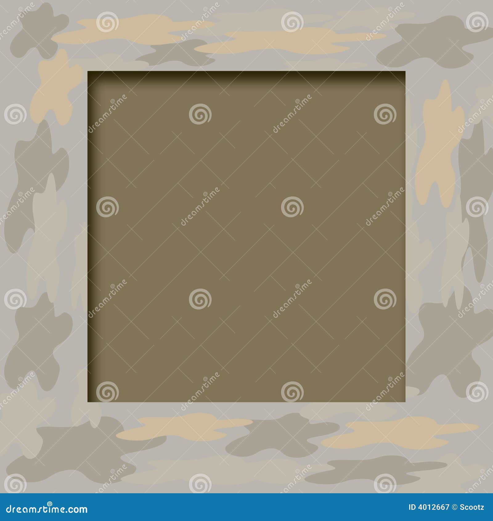 Camouflage frame stock illustration. Illustration of frame - 4012667