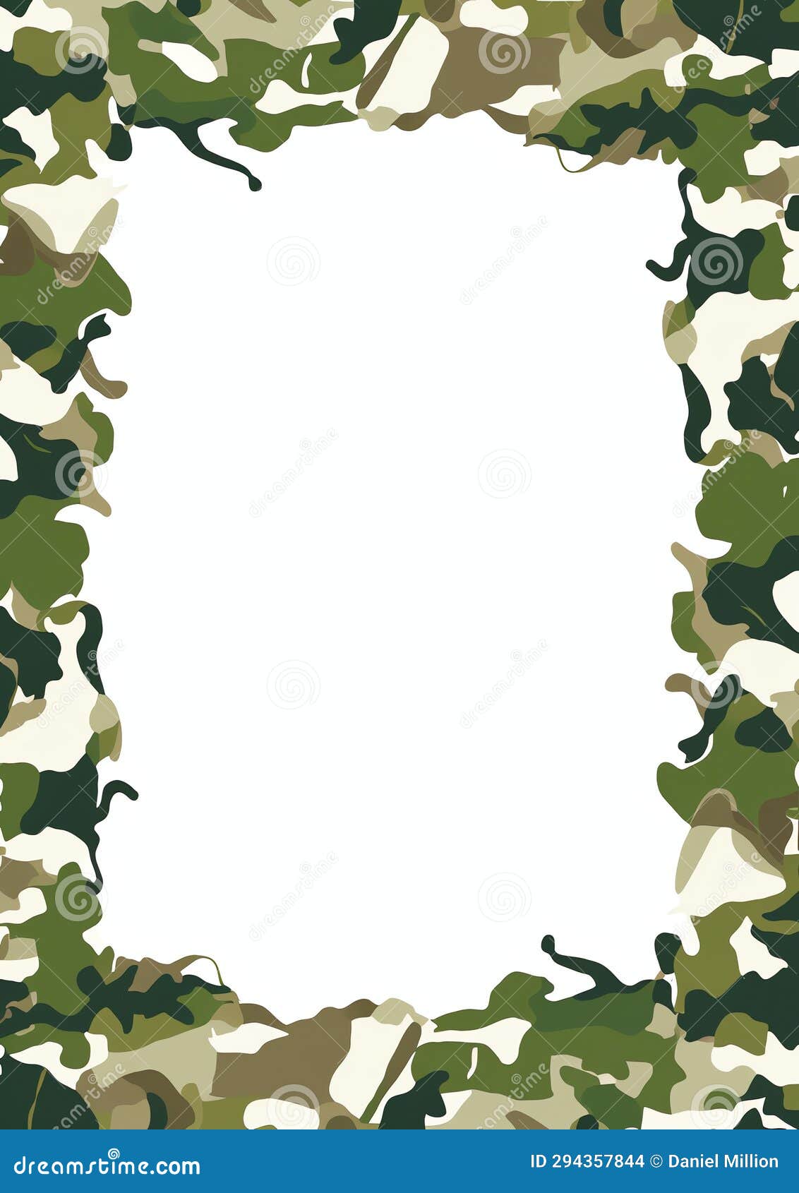 Camouflage Frame Stock Photography | CartoonDealer.com #4012670