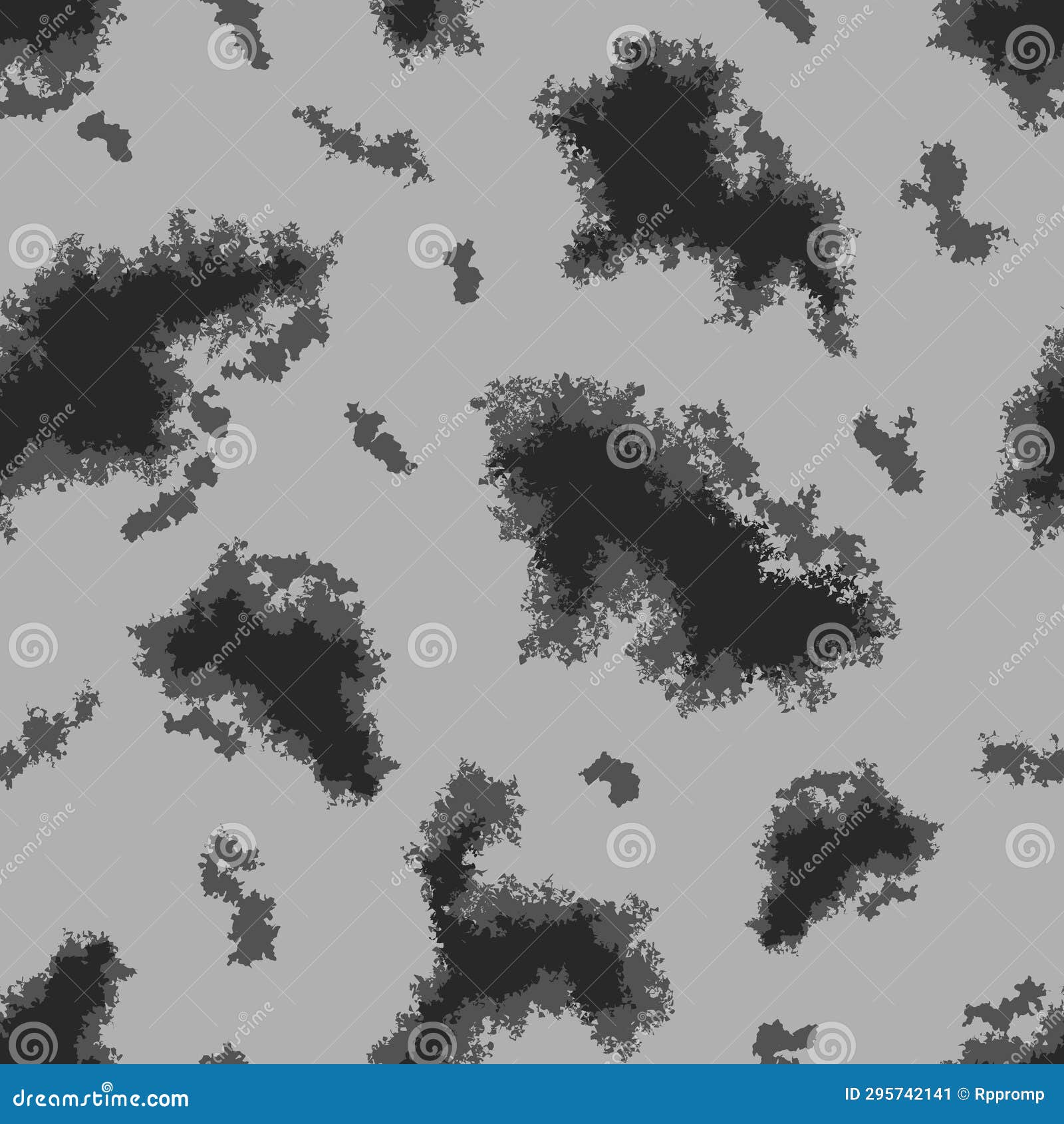 Camouflage Hunting Texture Seamless Pattern Stock Illustration ...