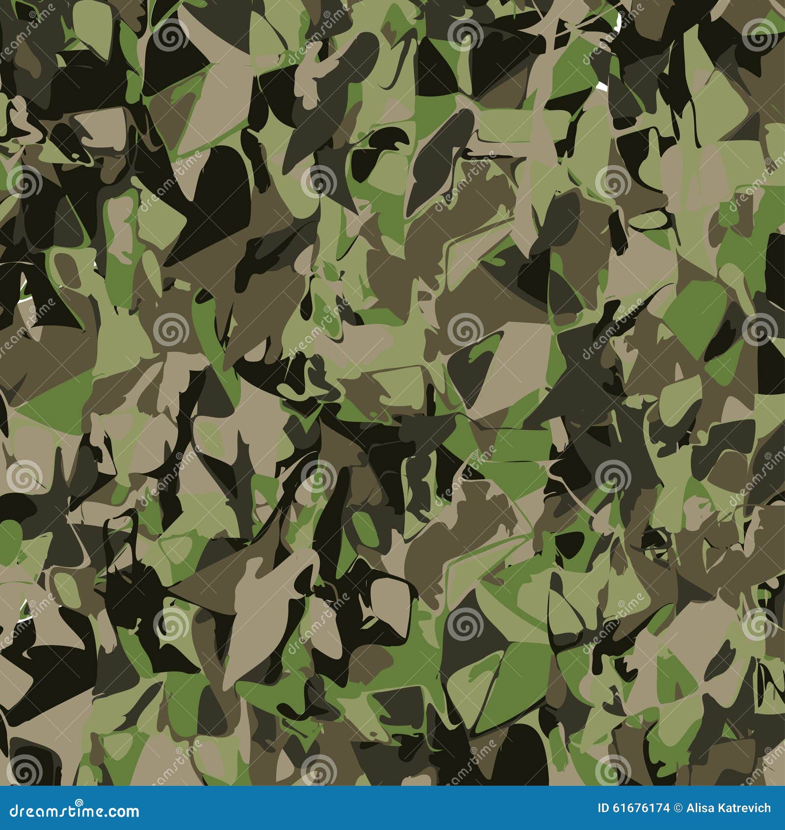 Camouflage Military Pattern Background Stock Illustration ...