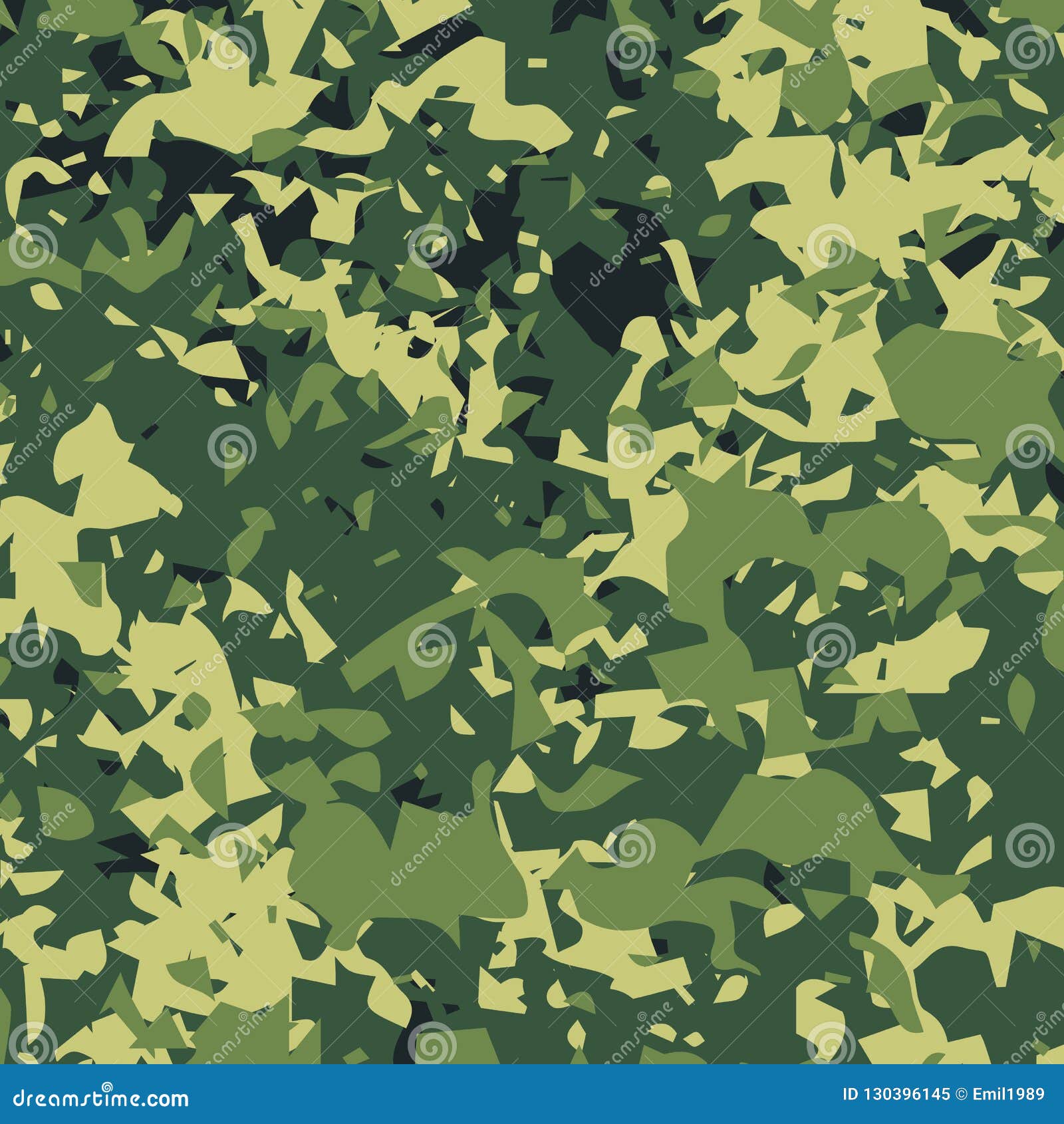 Camouflage pattern back stock vector. Illustration of clothing - 130396145
