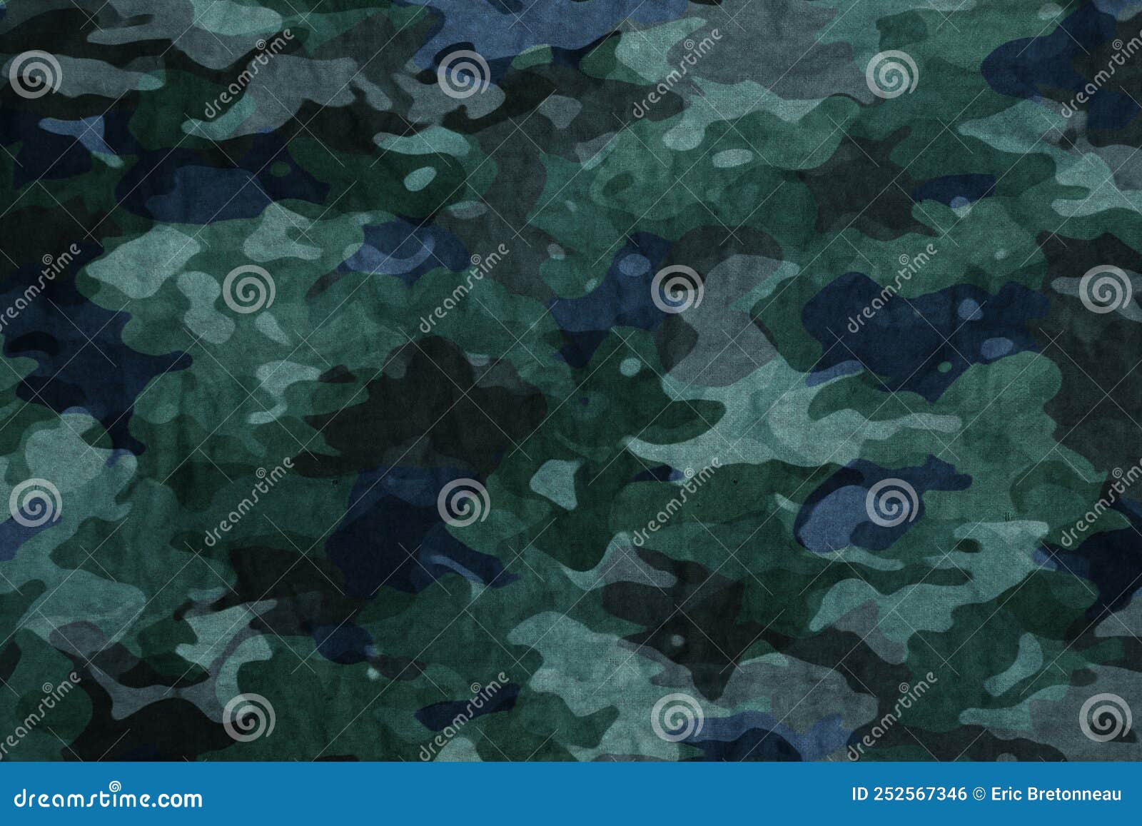 Realistic Camouflage Seamless Pattern. Hunting Camo For Cloth, Weapons ...