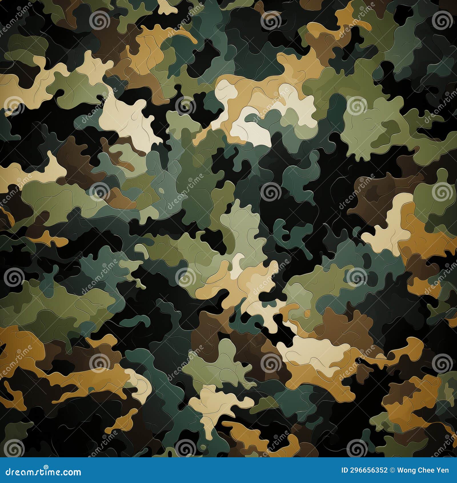 Camouflage Pattern Green Khaki Brown Beige Stock Photo - Image of brown ...