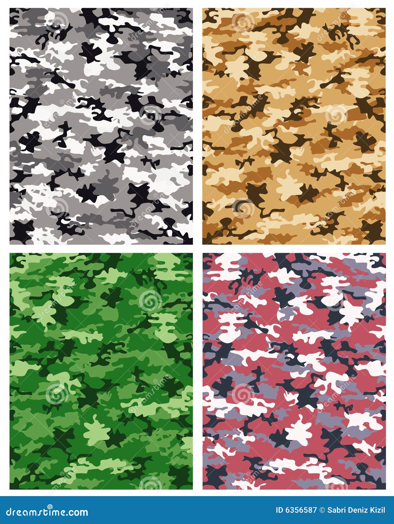 Camouflage pattern vector stock vector. Illustration of camouflage ...
