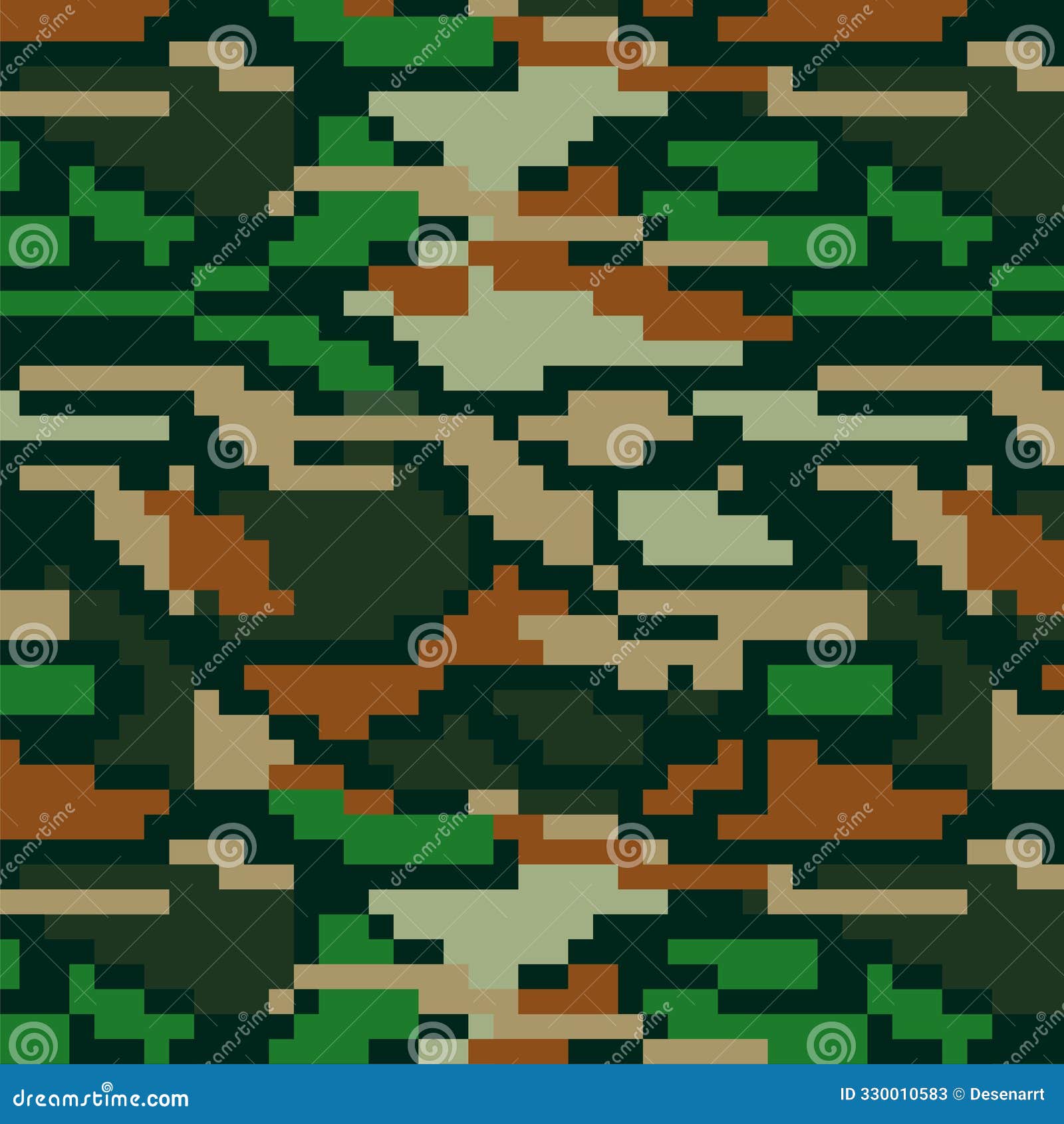Camouflage Pixel Pattern for Hunting. Military Texture Stock ...