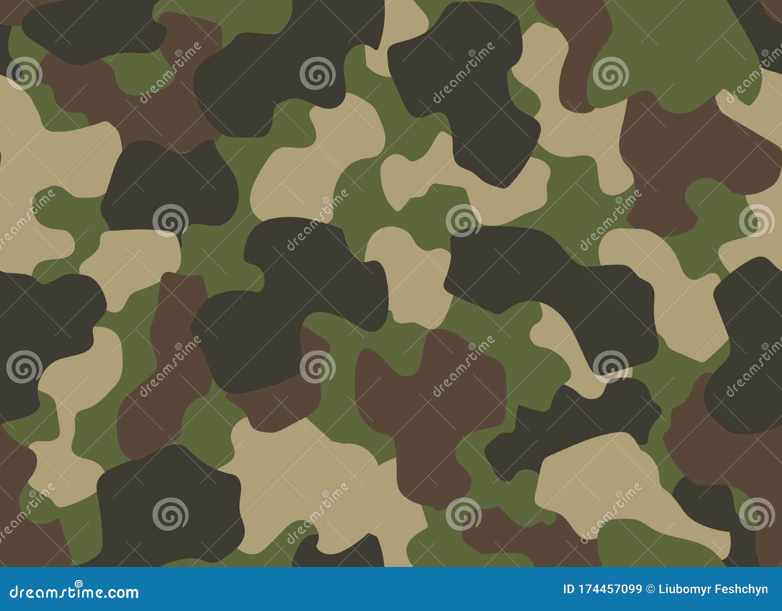 Camouflage Seamless Pattern. Abstract Military or Hunting Camouflage ... Camouflage Seamless Pattern. Abstract Military or Hunting Camouflage ...