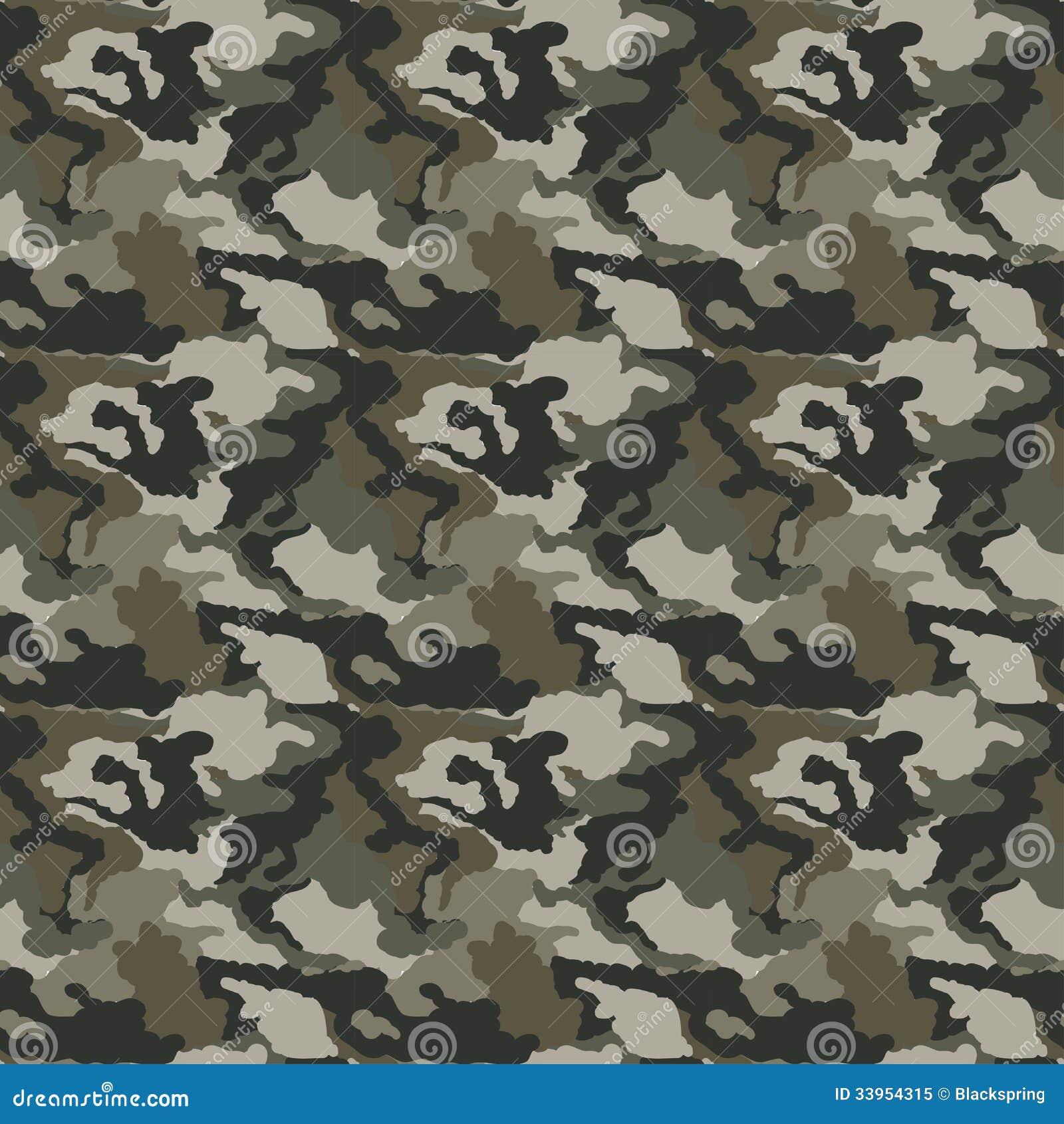 Camouflage Seamless Pattern Stock Vector - Illustration of hunting ...