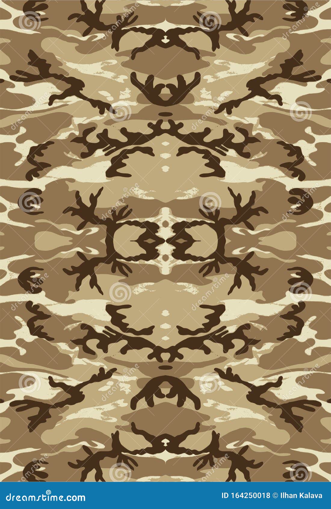 Camouflage Seamless Pattern, Military Uniform Print For Fabric, Army ...