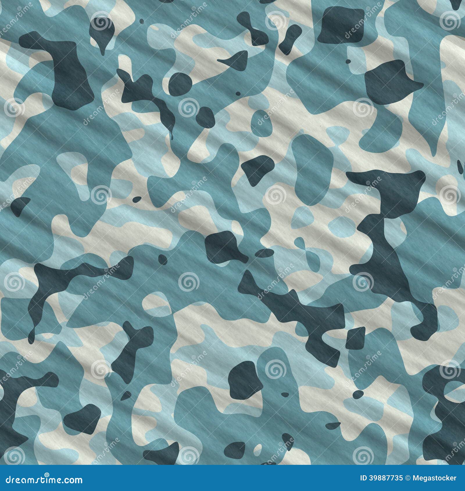 Camouflage Seamless Texture Stock Illustration - Illustration of jungle ...