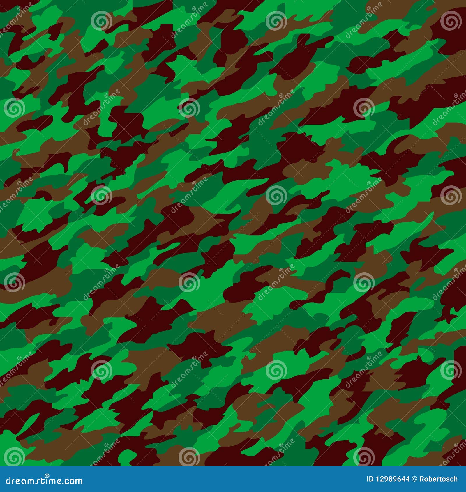 Camouflage Texture Seamless Pattern Cartoon Vector | CartoonDealer.com ...