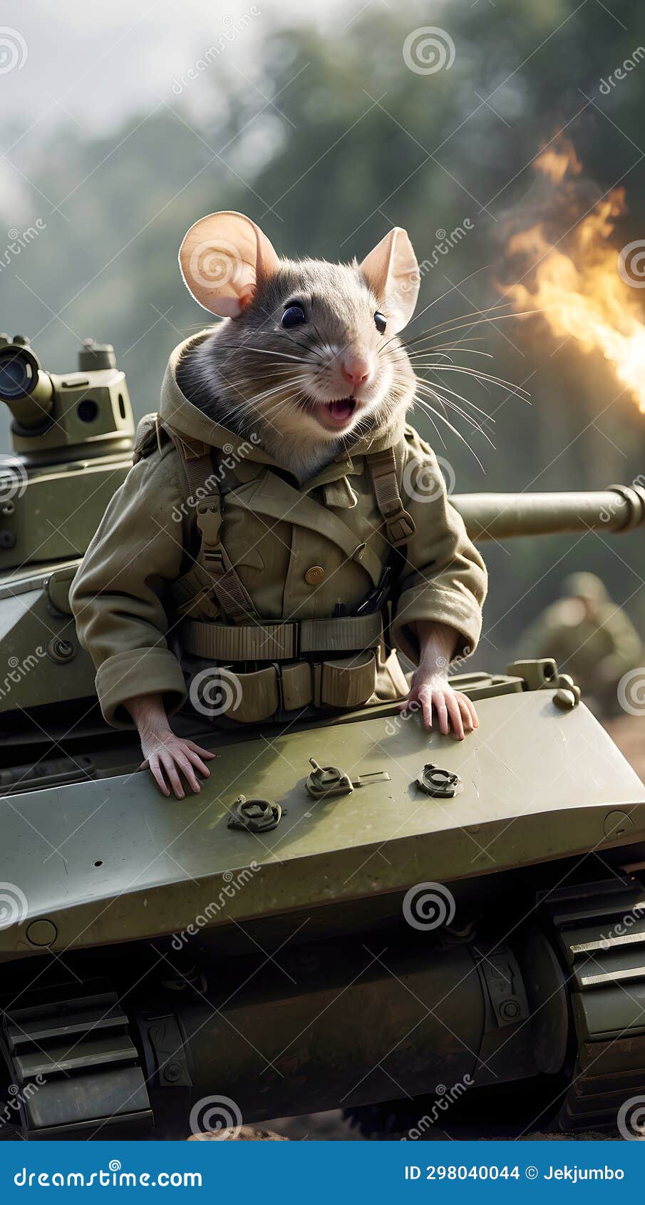 Camouflage Valor: Furry Mouse Chronicles the Army Experience Stock ...