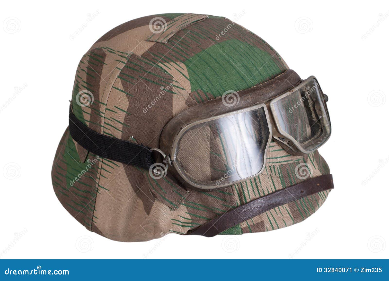 Camouflaged Nazi German Helmet Editorial Photo | CartoonDealer.com ...