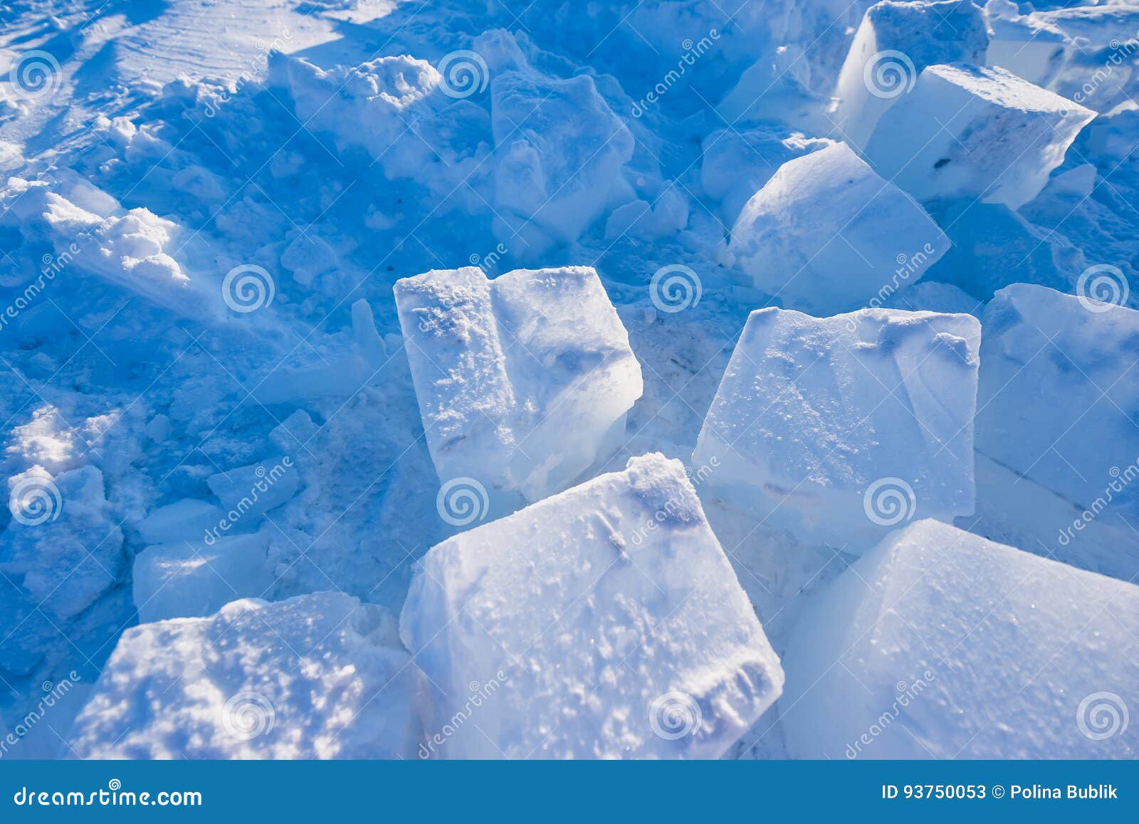 Camp Barneo at the North Pole Snow Plain Snow Cube Pattern Snowflakes ...